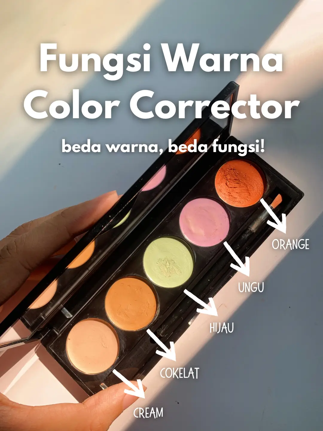 Fungsi Warna Color Corrector | Galeri diposting oleh salmahadids | Lemon8