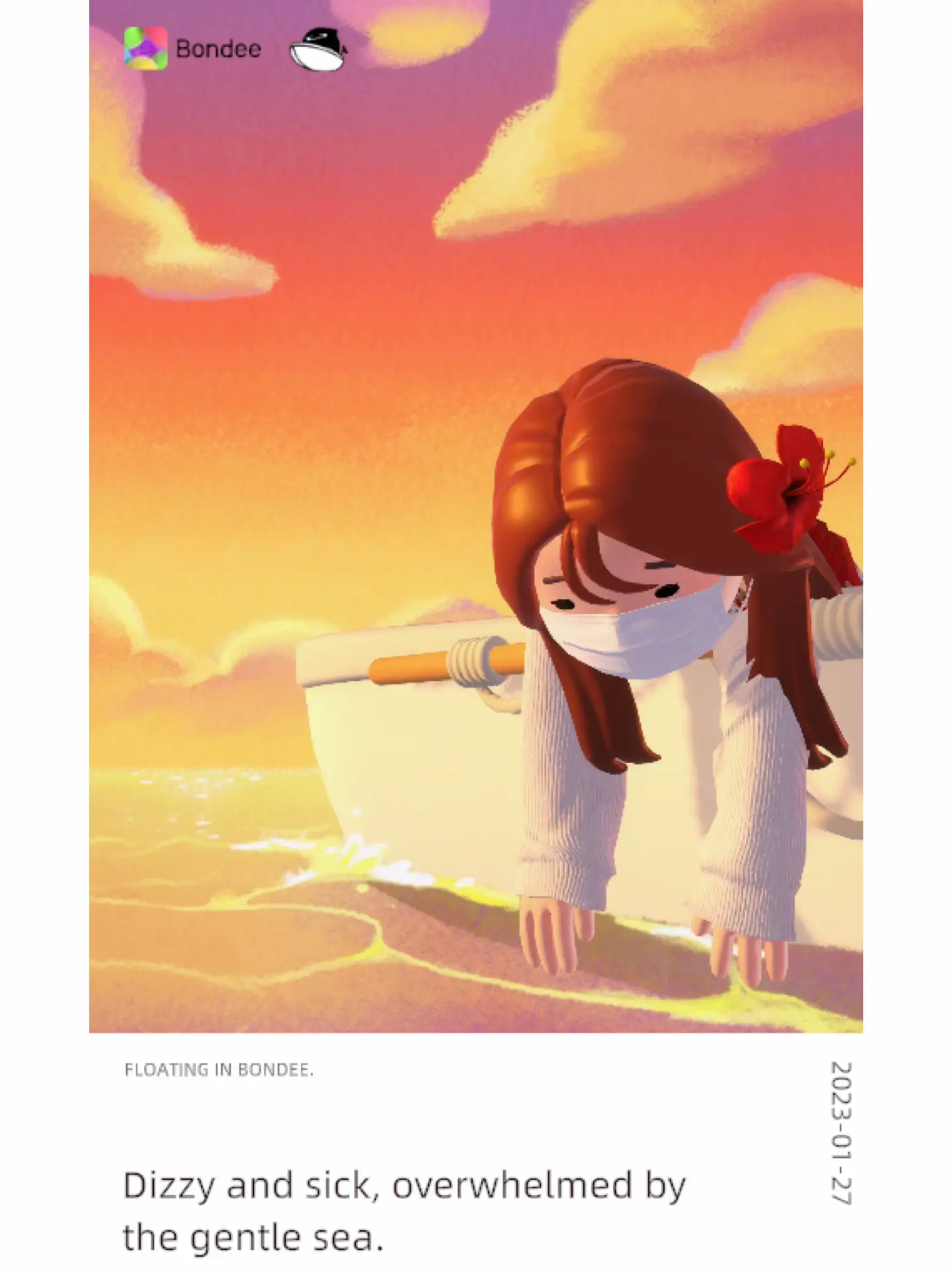 My Bondee Adorable Floating Diary Album🖼️ | Gallery posted by Caris ...