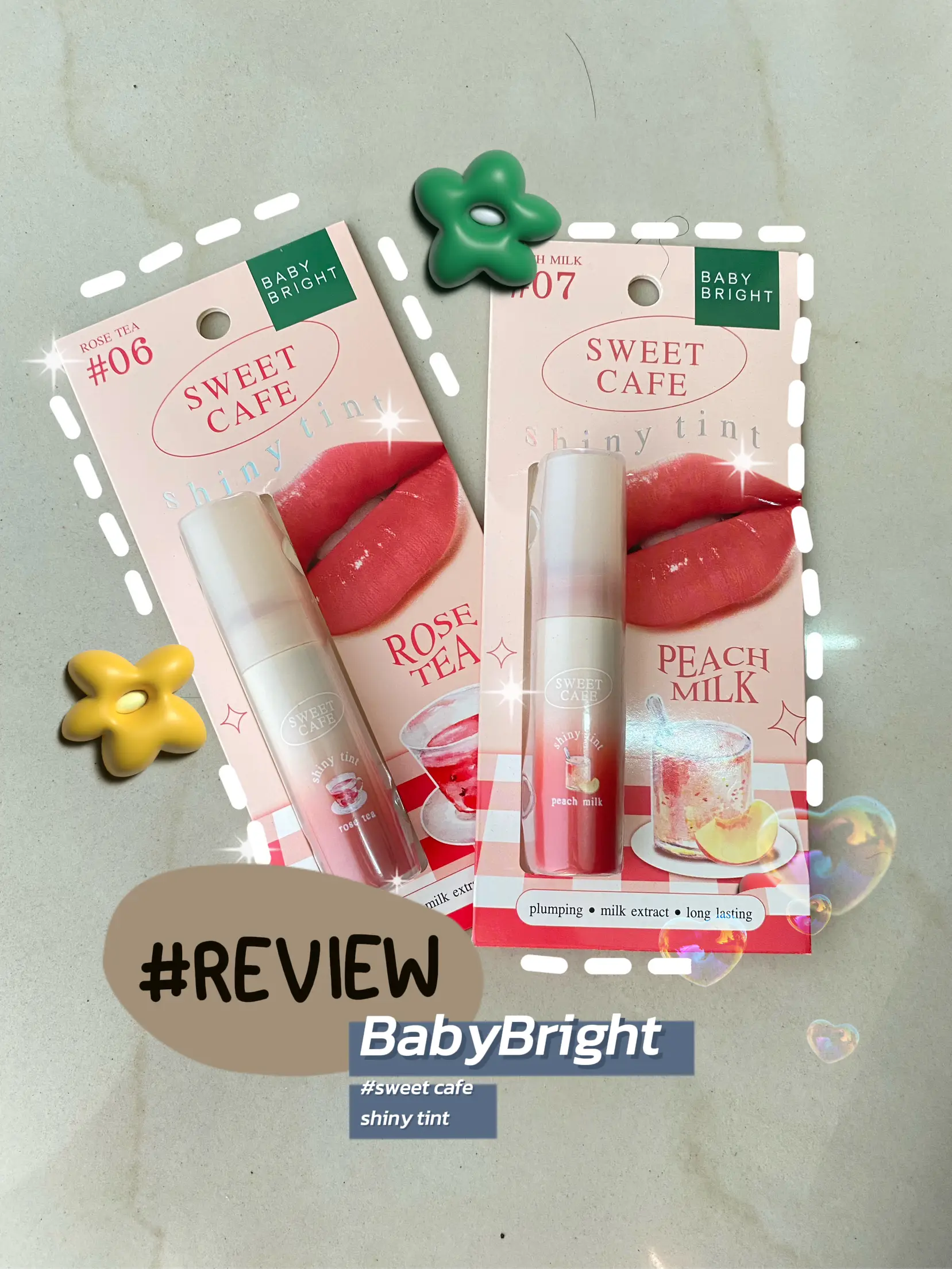 Baby Bright ทินต์ฉ่ำวาวไม่เหนอะปาก💄🌹🍑 | แกลเลอรีที่โพสต์โดย zhaopang ...