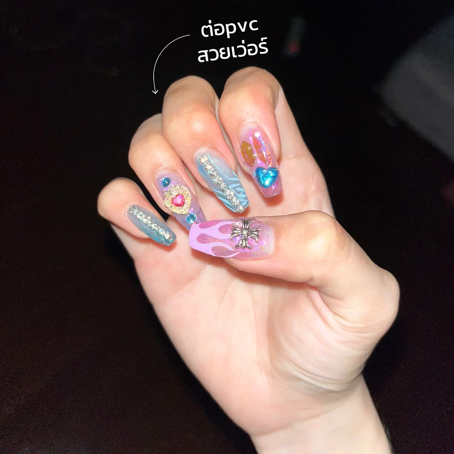 แนะนำร้านทำเล็บที่ตรงปกที่สุดในระยอง | แกลเลอรีที่โพสต์โดย cuteTT | Lemon8