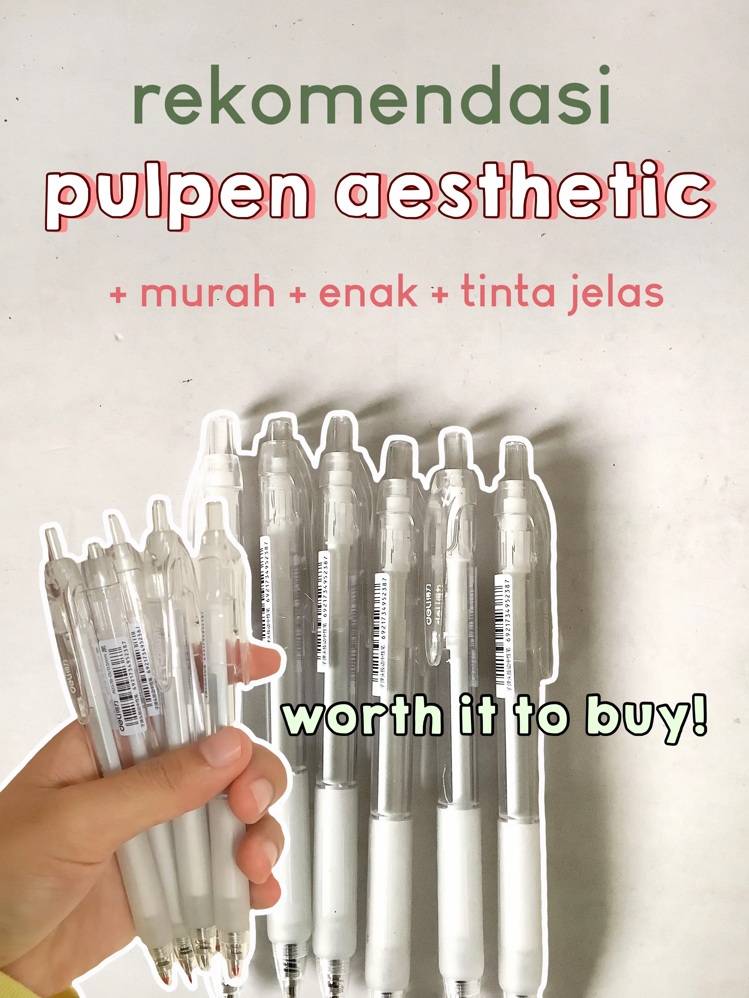 pulpen murah dan aesthetic! 🩰☁️ | Galeri diposting oleh shourtcakee ...