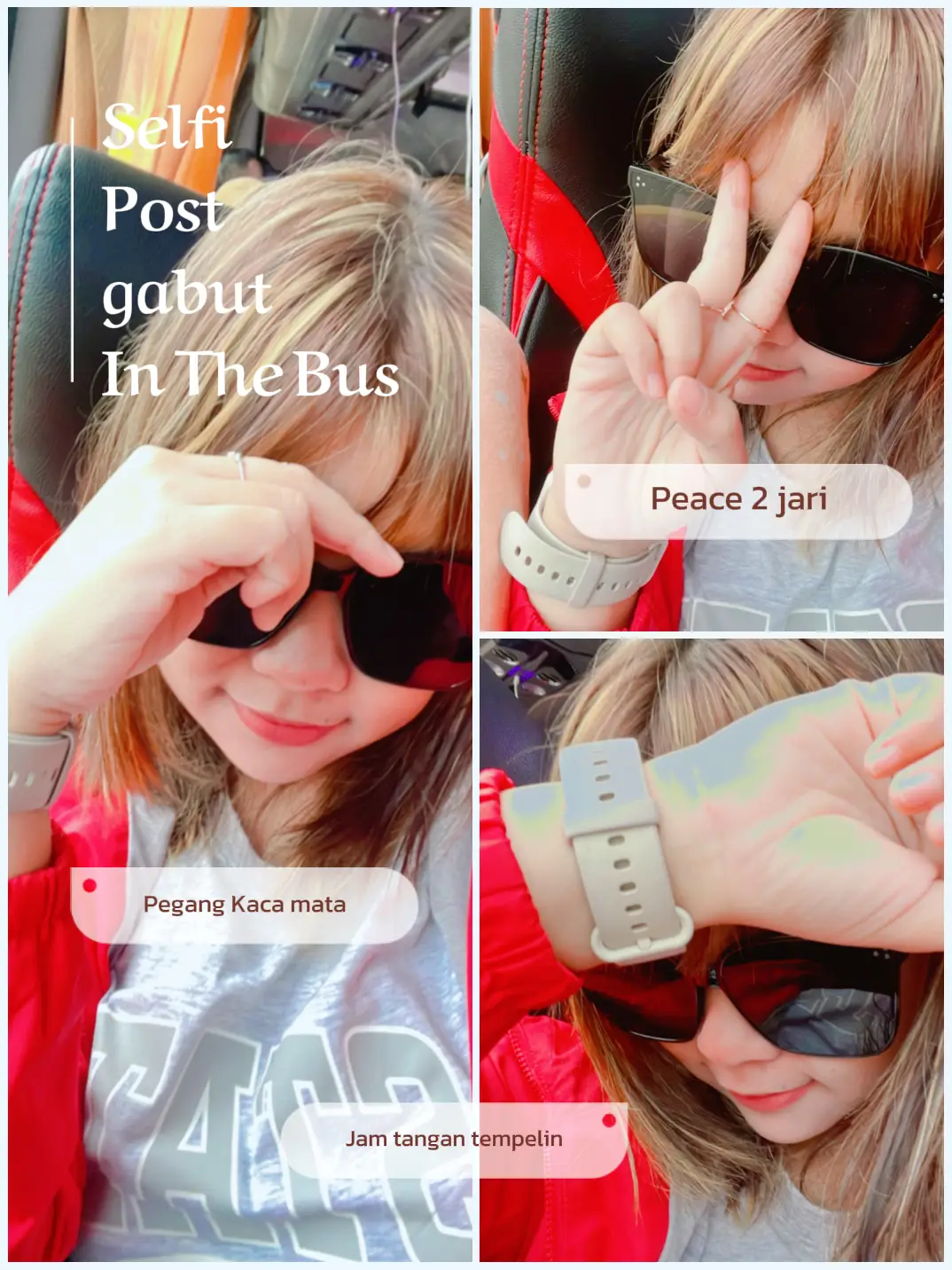 Ide selfi post gabut in The Bus | Gallery posted by it's me Lynda | Lemon8