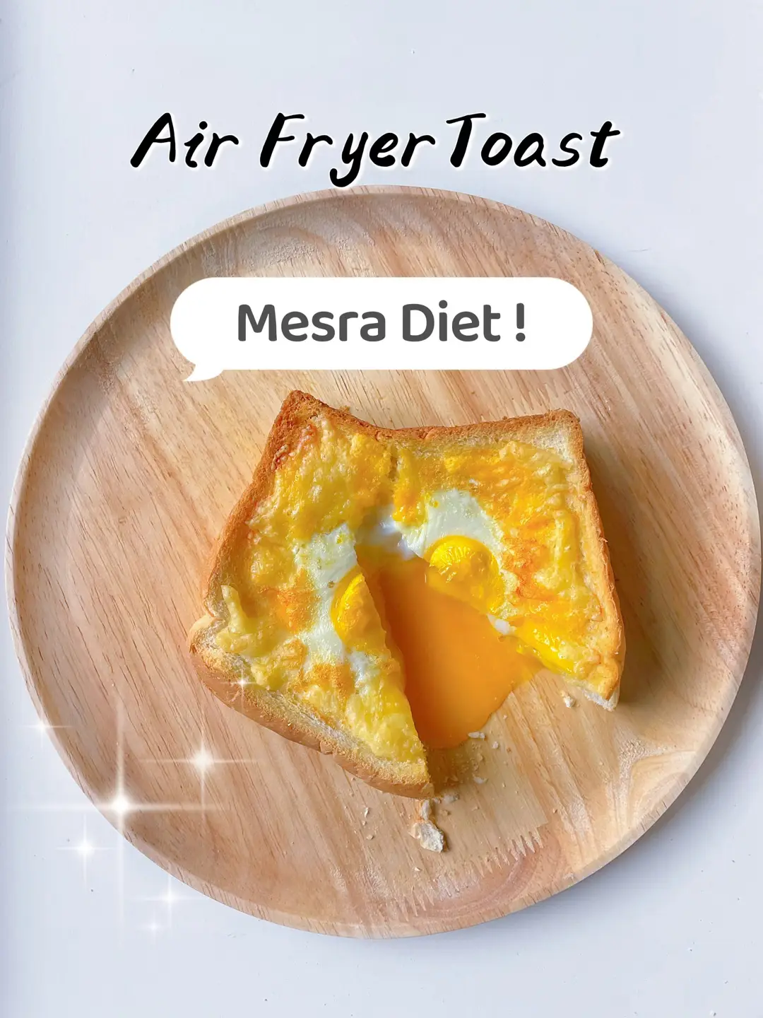AIR FRYER TOAST MESRA DIET | Video diterbitkan oleh PnSyuhaida | Lemon8