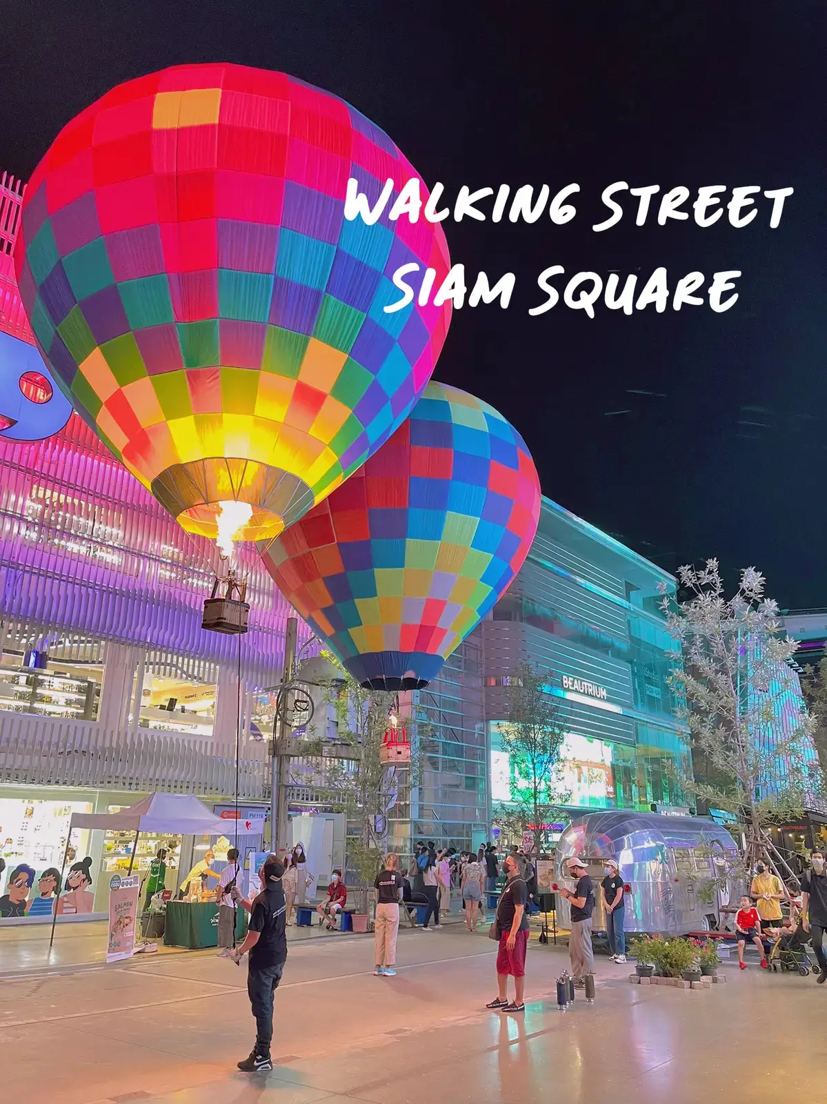 Walking Street @Siam Square | แกลเลอรีที่โพสต์โดย toffeesrt | Lemon8