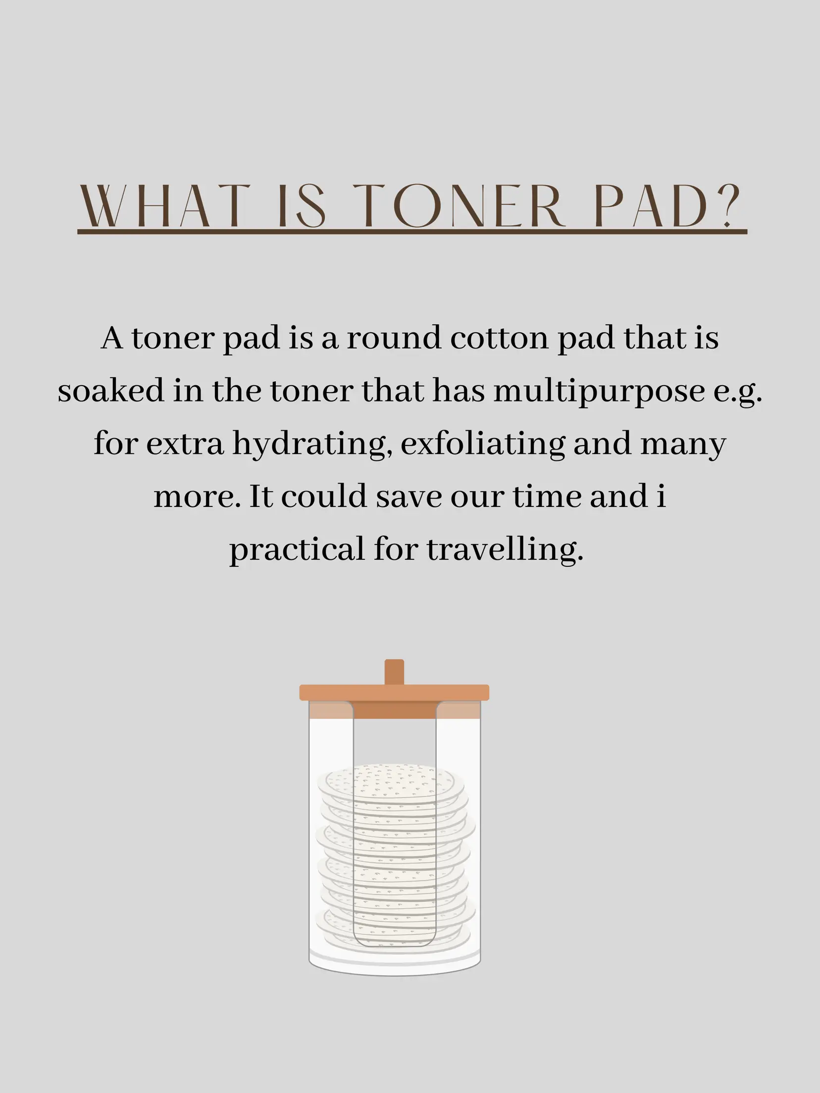 DIY Toner Pads | You only need 2 things! 😍 | Galeri disiarkan oleh ...