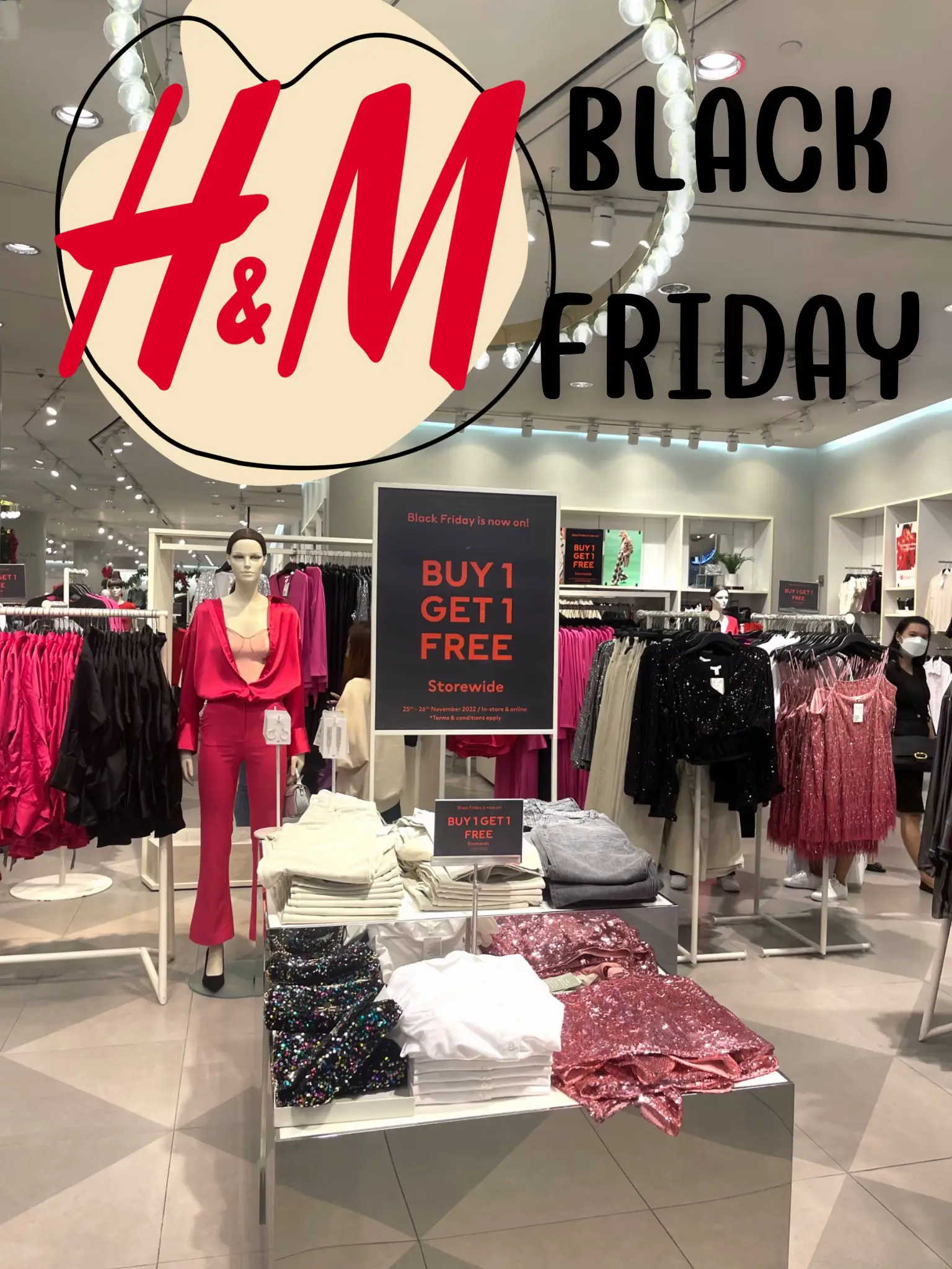 พาส่อง H&M 1 แถม 1 ทั้งร้าน ️ | แกลเลอรีที่โพสต์โดย Aommiespsr | Lemon8