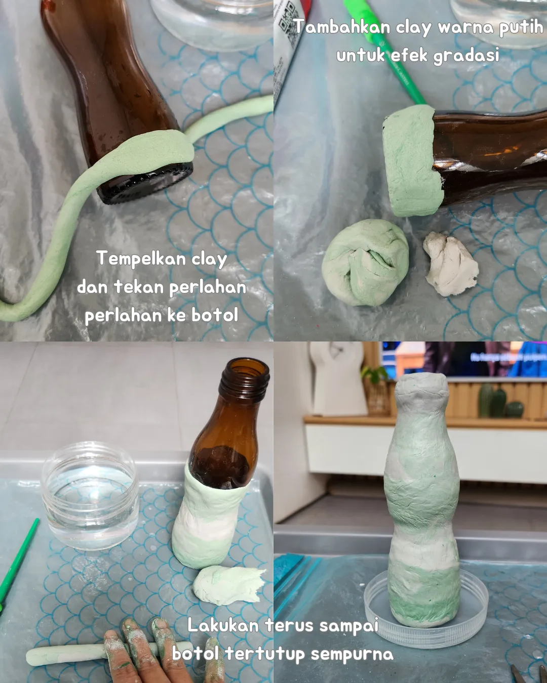 DIY! VAS BUNGA ESTETIK DARI BOTOL BEKAS ️ | แกลเลอรีที่โพสต์โดย Rumah ...