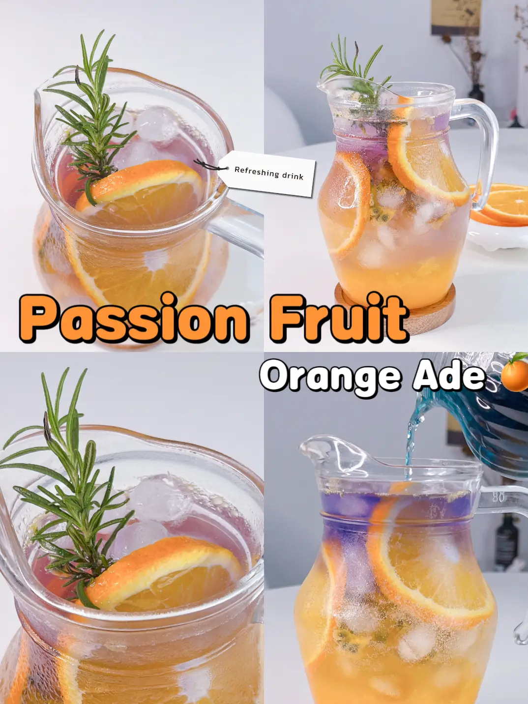Love in every sip 🍃 Passion Fruit Orange Ade | Gallery posted by ...