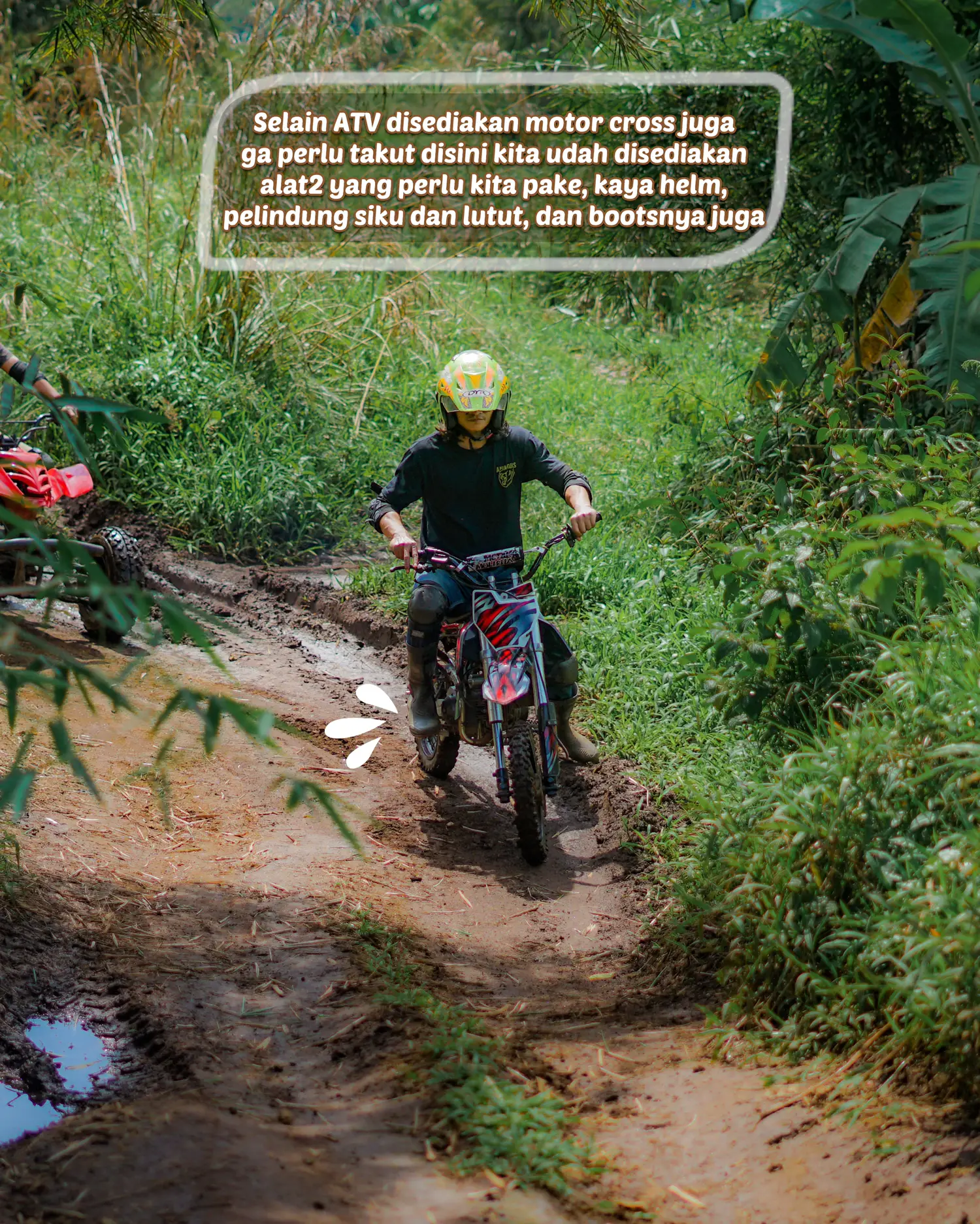 SERUNYA MAIN ATV DI SARIATER SUBANG | Galeri diposting oleh rizmazara | Lemon8