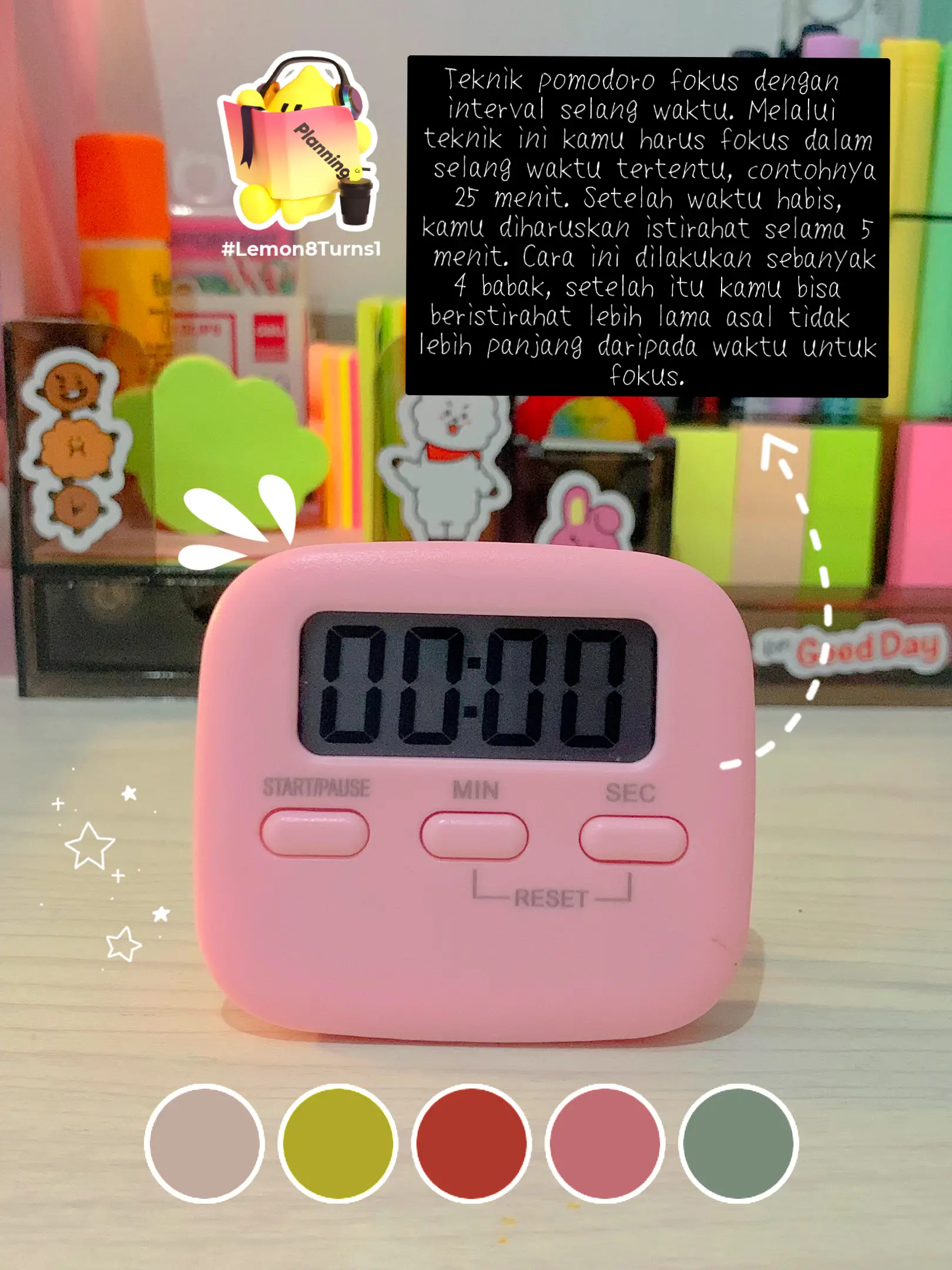 Review POMODORO timer | Galeri diposting oleh Diahplestari | Lemon8