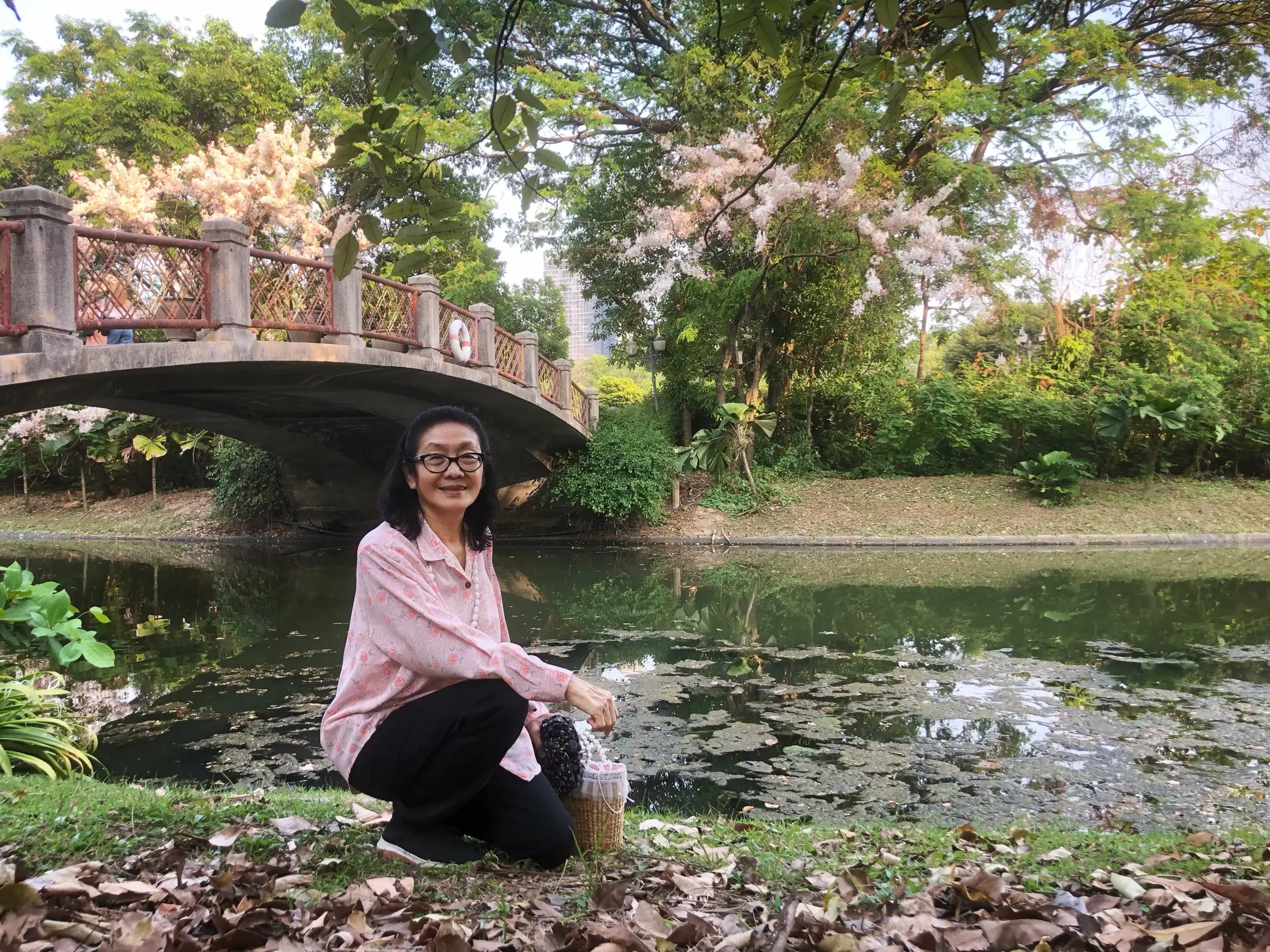 กรุงเทพฯ ฟีลญี่ปุ่น🌸 ชมพูสะพรั่งที่สะพานสวนสมเด็จ | แกลเลอรีที่โพสต์โดย Meixing | Lemon8