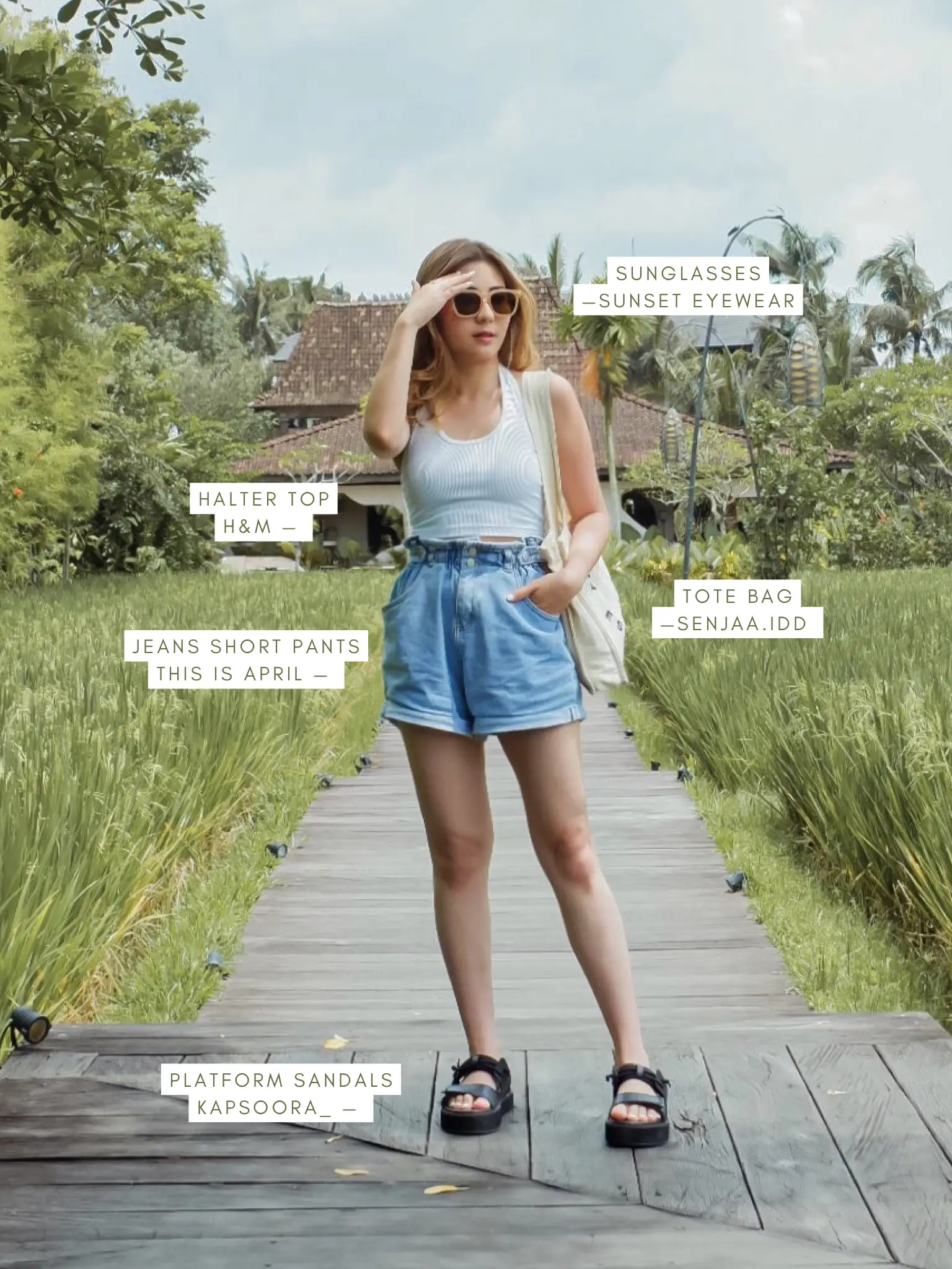 Ubud Bali Outfit Ideas🌴 | Galeri diposting oleh Sheryl louis | Lemon8