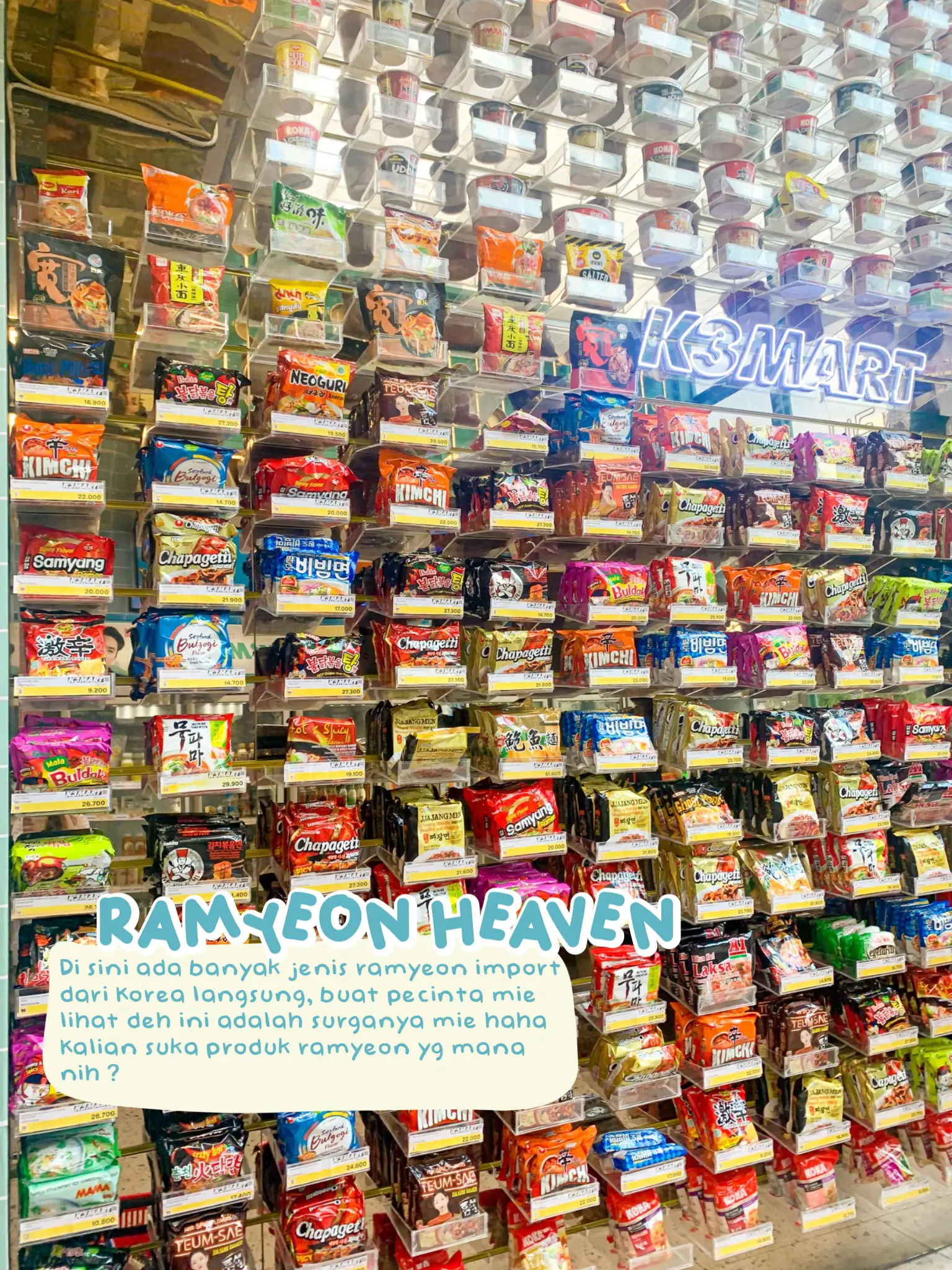 Mini Market ala Korea di PIK 🛒 | Galeri diposting oleh Chitra YN 🍰 | Lemon8