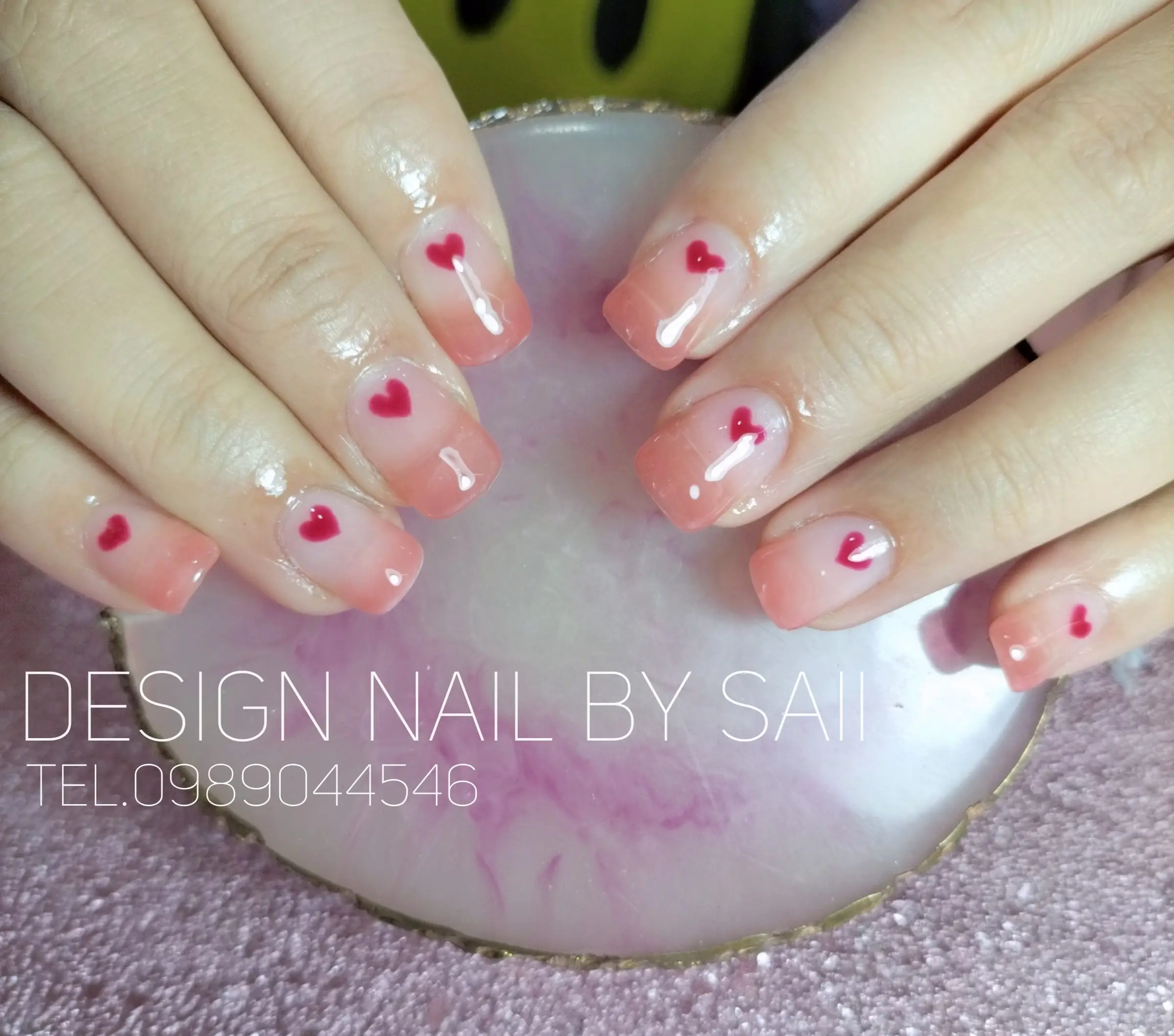 เล็บเจลไล่สี เล็บเจลสีสุขภาพดี | แกลเลอรีที่โพสต์โดย Zaii_pps | Lemon8