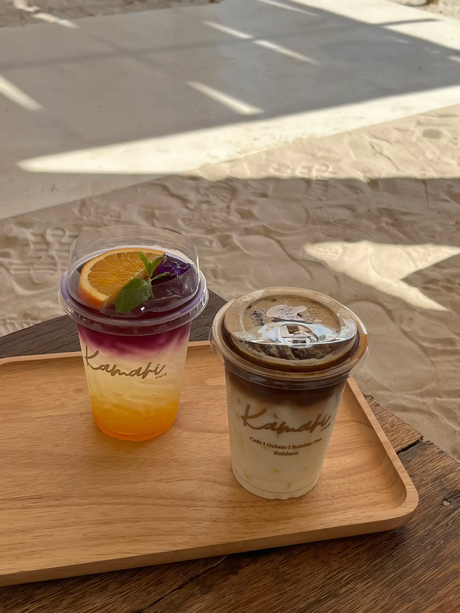 Kamari cafe เปิดใหม่ในเกาะล้าน | แกลเลอรีที่โพสต์โดย Ugmii | Lemon8