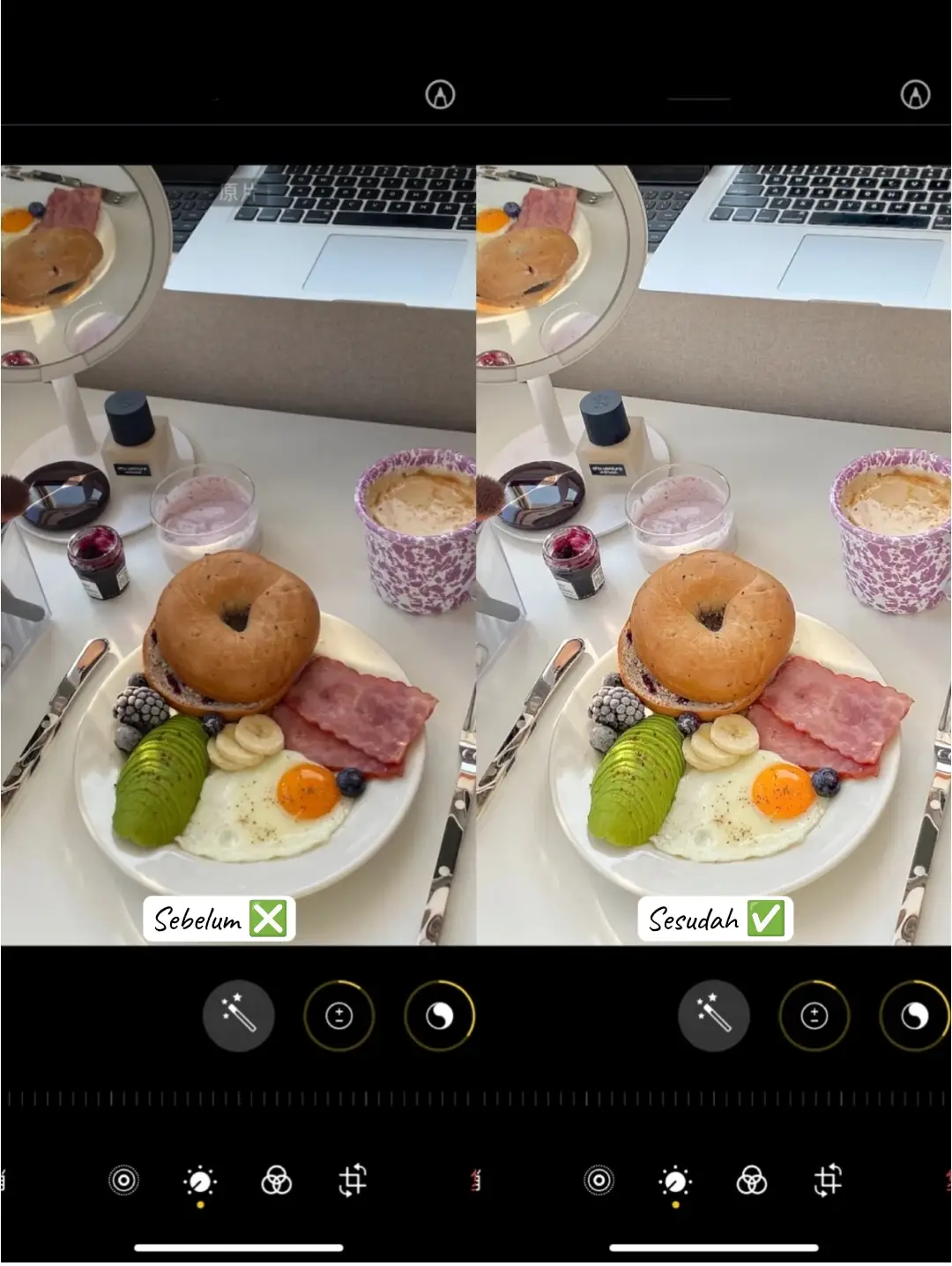 Filter Iphone agar Makananmu Terlihat Lebih Menarik 🤤 | Galeri ...