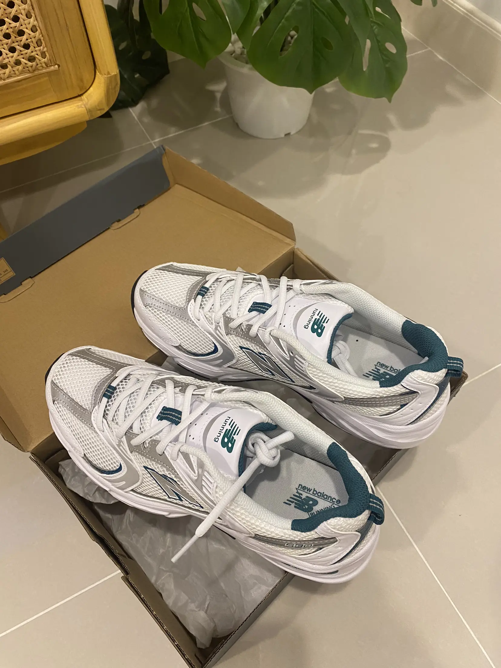 👟 New Balance NB530 รุ่นฮิต เขียวเหนี่ยวทรัพย์ 👟 | แกลเลอรีที่โพสต์โดย ...