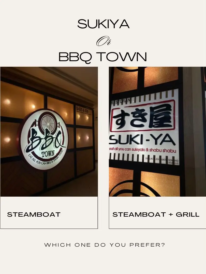 Sukiya or BBQ town? | Galeri disiarkan oleh Deanna | Lemon8