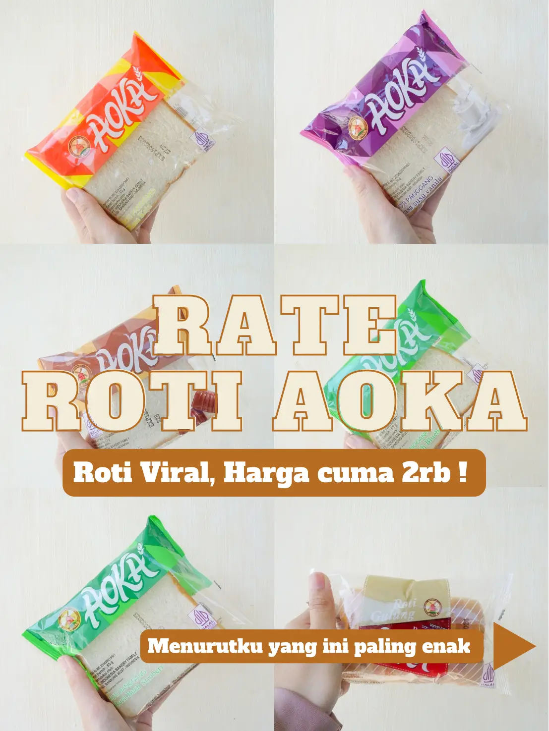 Roti Aoka ini menurutku paling enak! | Galeri diposting oleh ruang.andesma | Lemon8