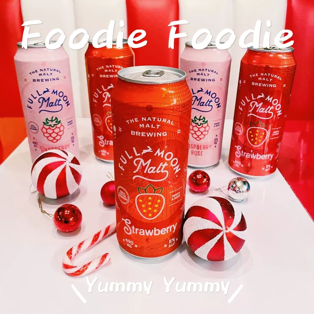 🍓🍻🍹 Full Moon Malt Strawberry 🍹🍺🍓 | แกลเลอรีที่โพสต์โดย lemonmayree | Lemon8