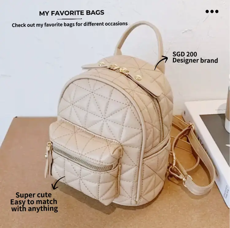 Tas Ransel Wanita Multifungsi / Ransel Wanita | Galeri diposting oleh Maya Permata | Lemon8