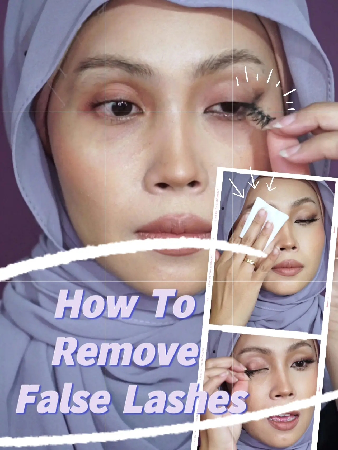 How To Remove Eyelashes | Video diterbitkan oleh Eyra Rizal | Lemon8