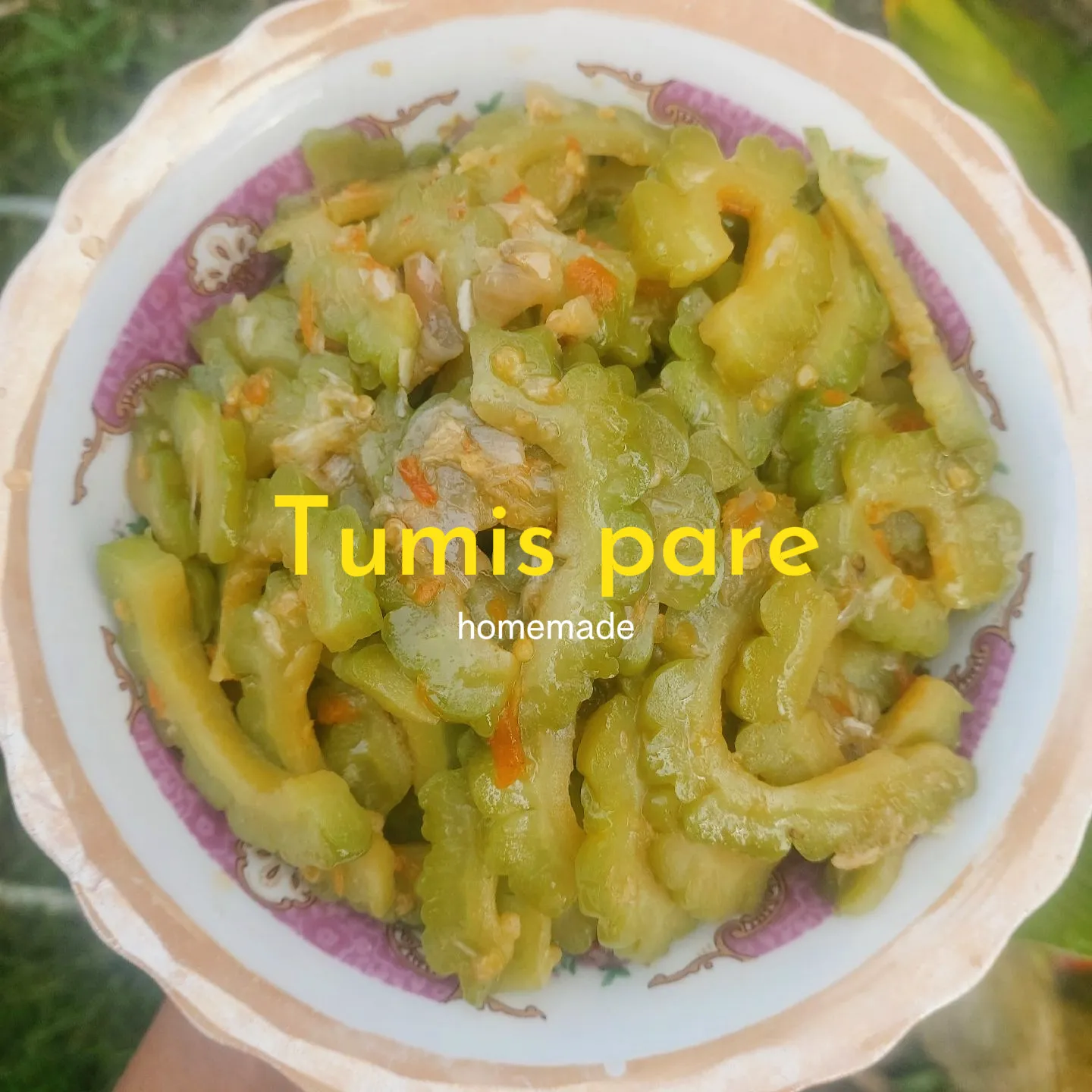 Tumis sayur pare simple | Galeri diposting oleh Inha | Lemon8