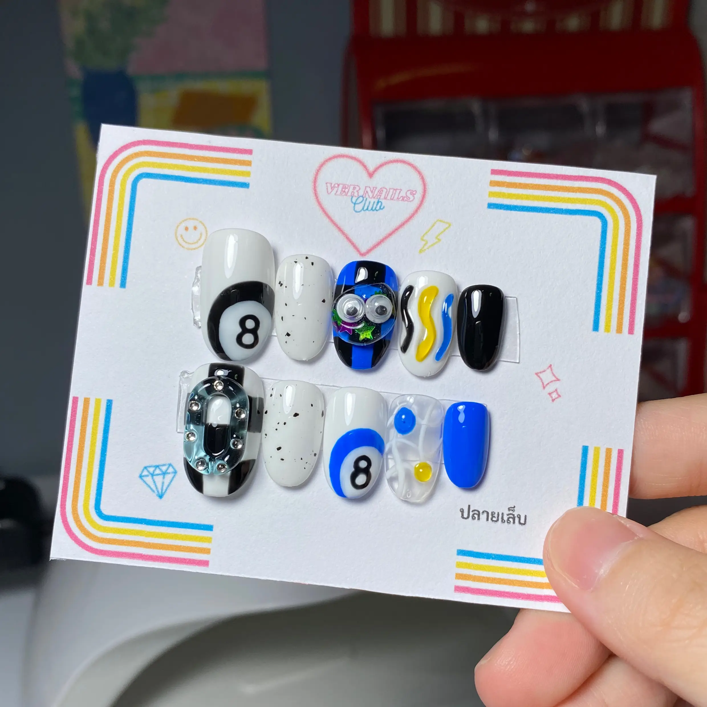 Total Nail Pattern No. 8 Design by Ver nails club | Gallery posted by ...