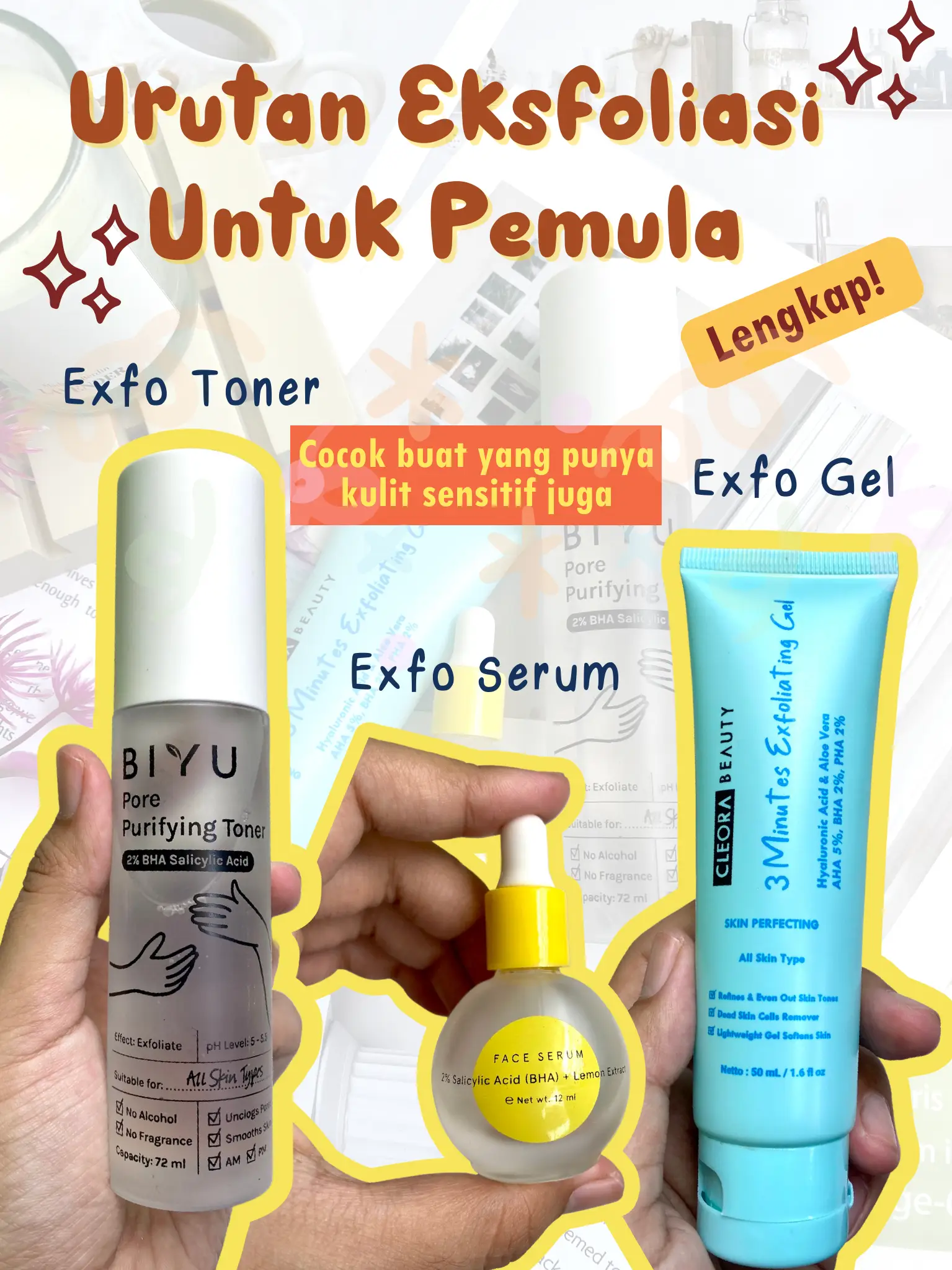 PANDUAN LENGKAP URUTAN EKSFOLIASI UNTUK PEMULA 📌 ️ | Galeri diposting ...