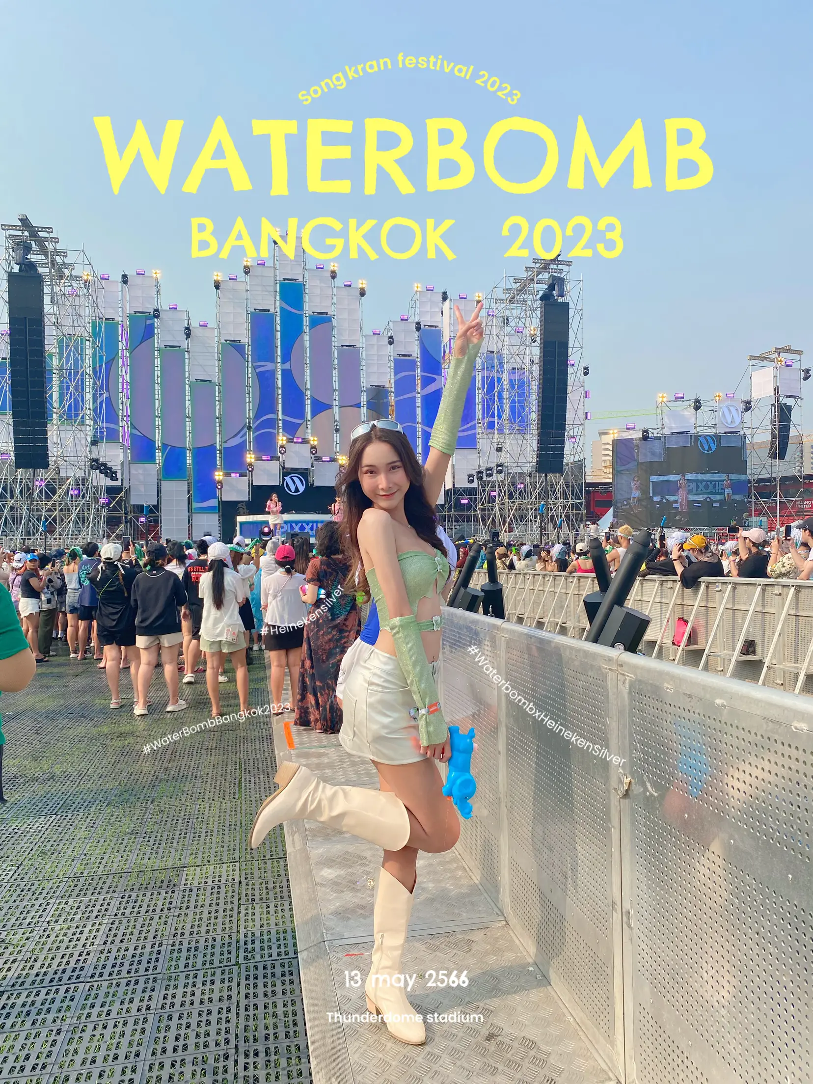 WATERBOMB BANGKOK 2023 | แกลเลอรีที่โพสต์โดย Sooyaa_ye | Lemon8