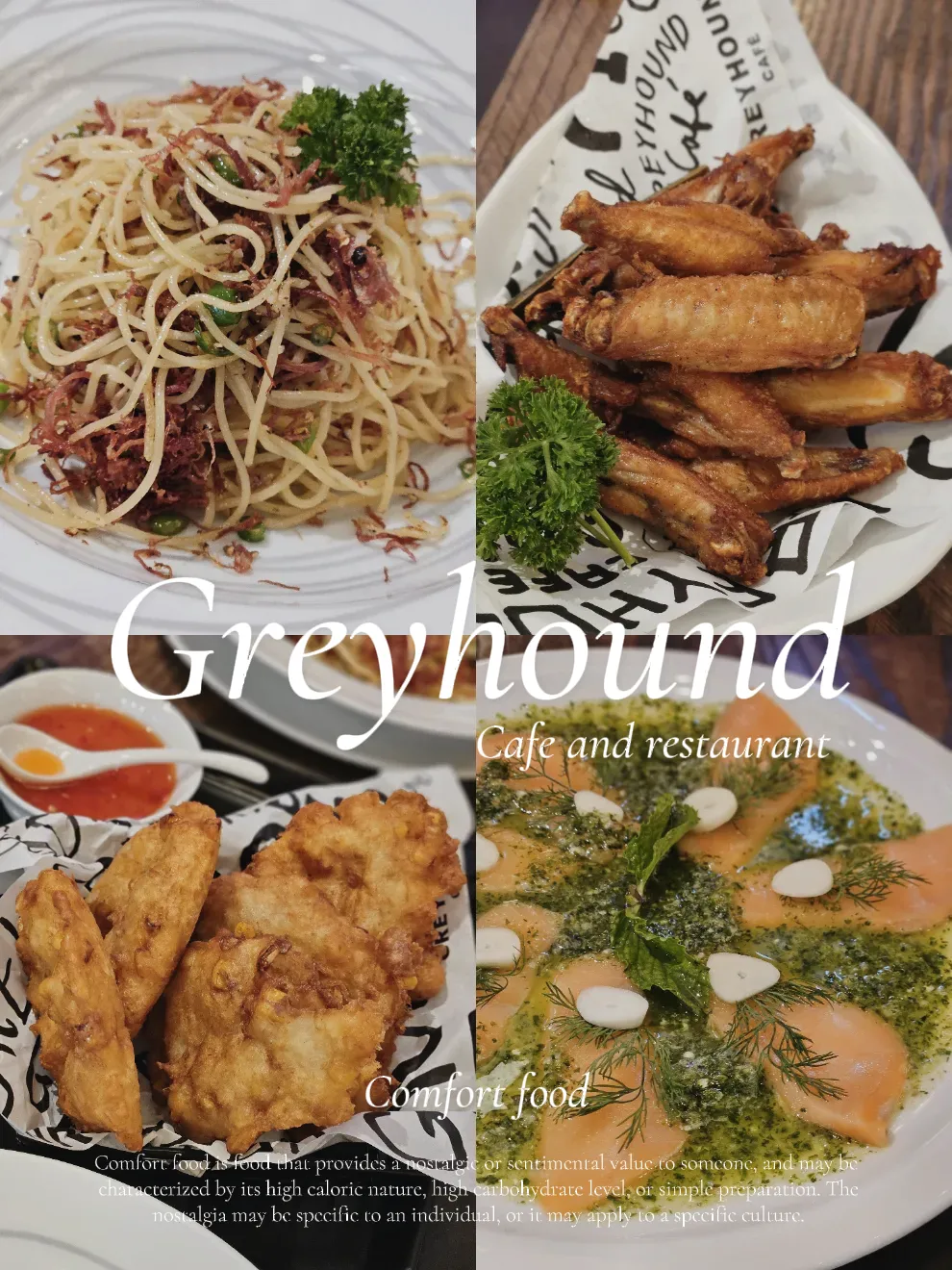 Greyhound Cafe 🍝 Comfort food ในดวงใจ | แกลเลอรีที่โพสต์โดย ...