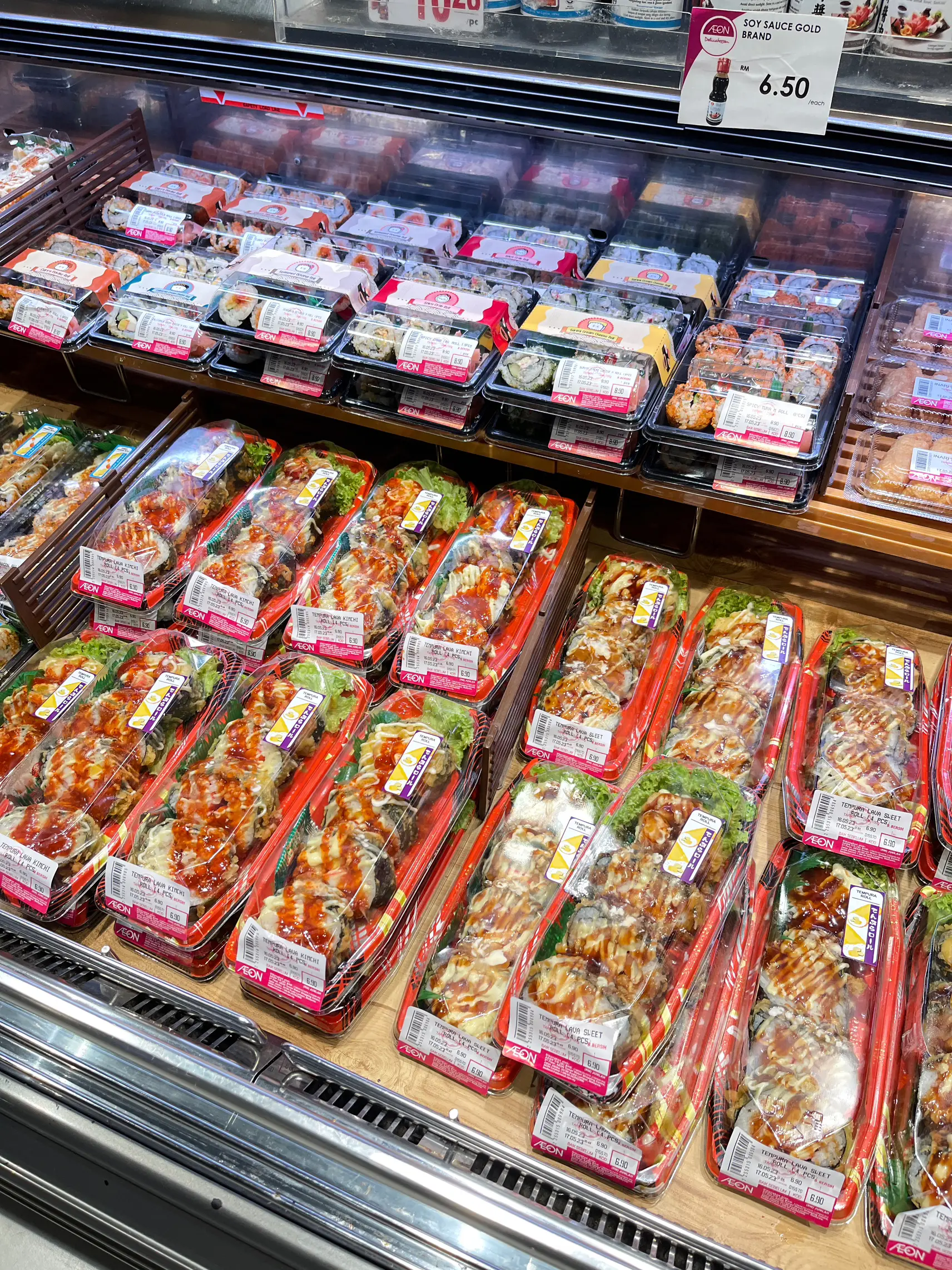 🤯 50% off after 6pm at Aeon food section | Galeri disiarkan oleh Elyse ...