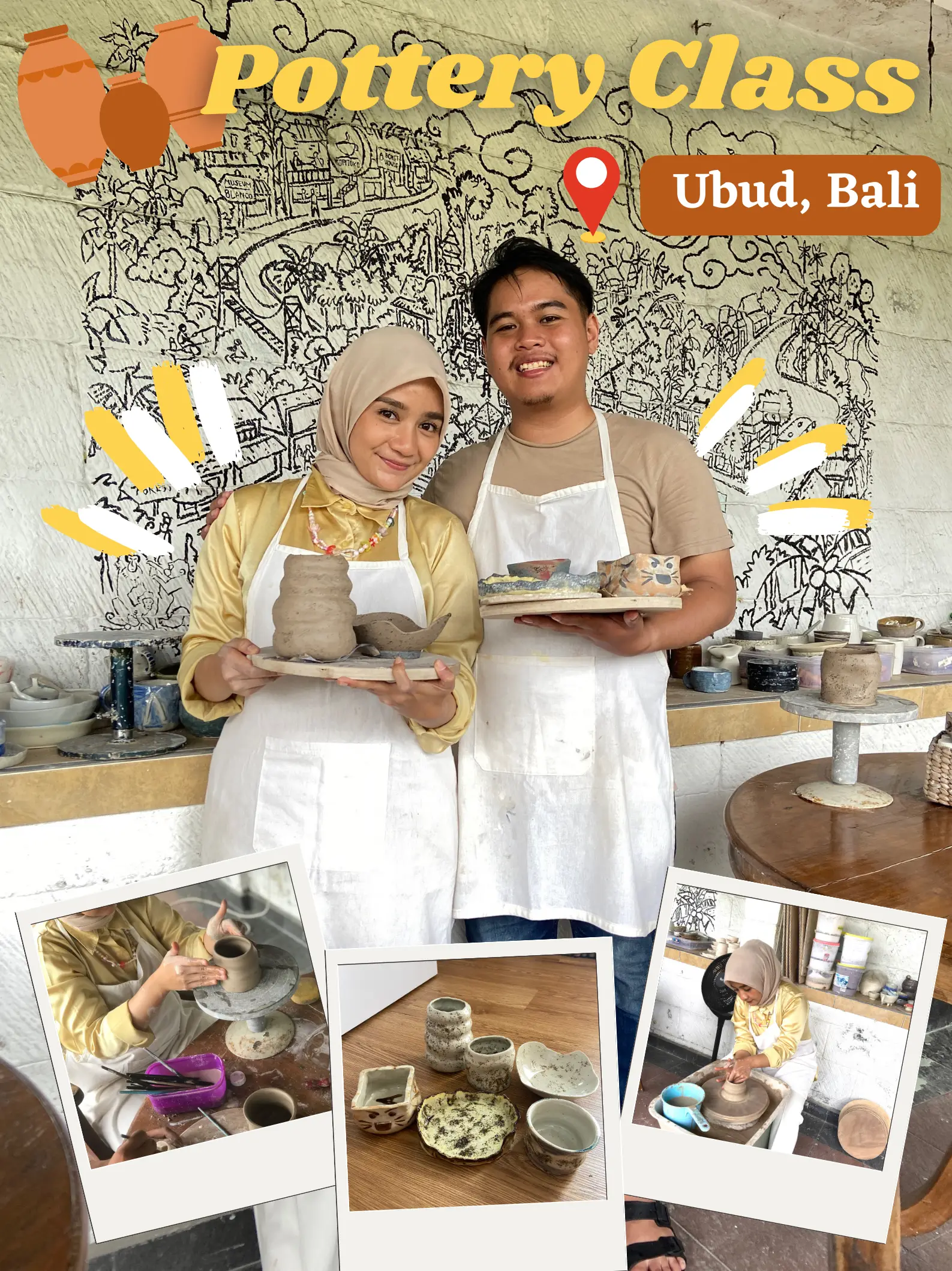 Pottery Class in Bali | Galeri diposting oleh Muthe | Lemon8