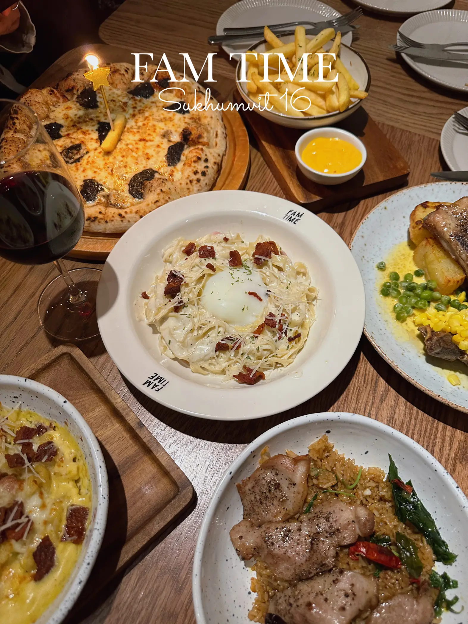 Fam time พาสต้าเส้นสด สุขุมวิท16 💓 | แกลเลอรีที่โพสต์โดย Pairymestory♡︎ ...