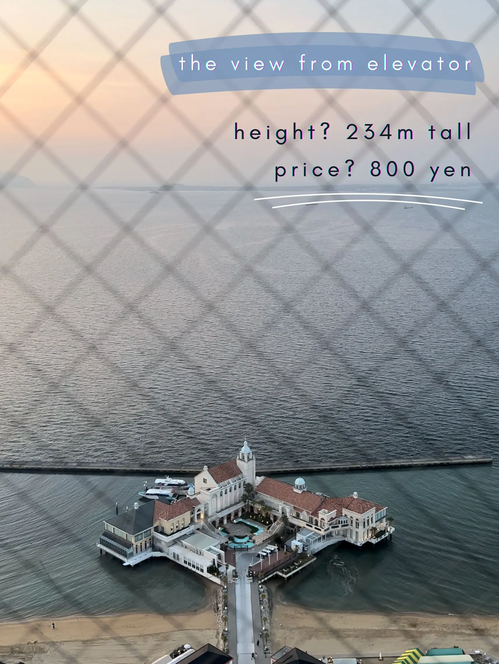 The tallest seaside tower in Japan!! review+price ️ | Galeri diposting ...