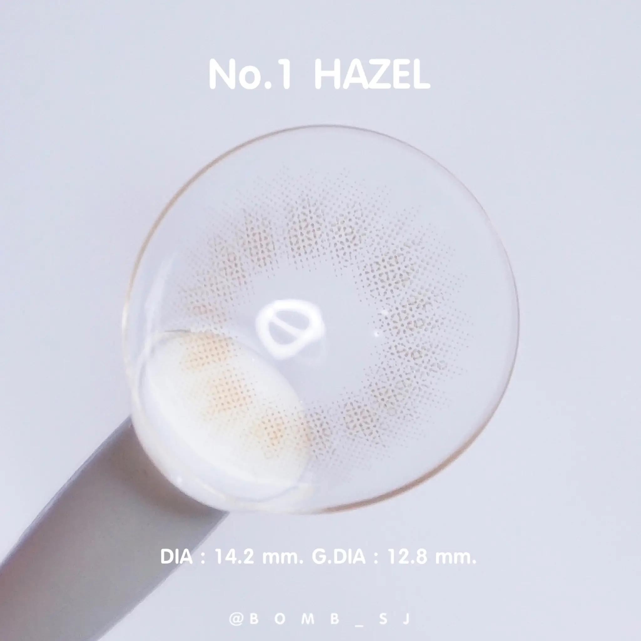 รีวิว GLAM Contact Lens : No.1 Hazel | แกลเลอรีที่โพสต์โดย Bomb_sj | Lemon8
