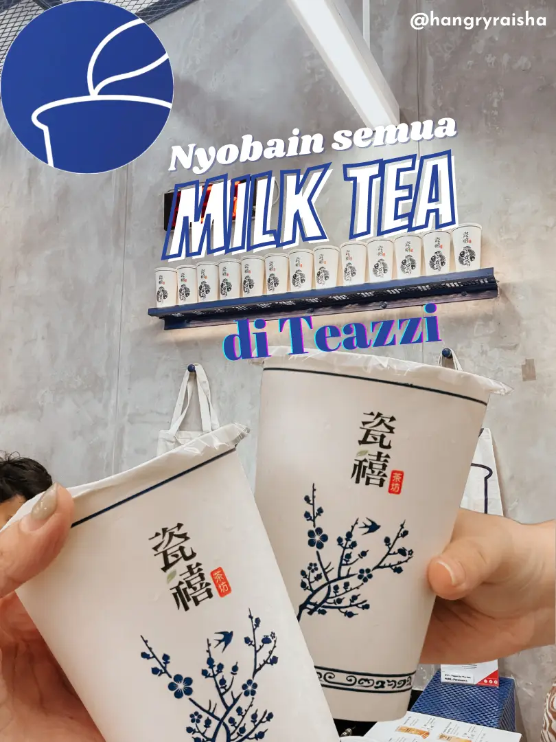 NYOBAIN SEMUA MENU MILK TEA DI TEAZZI 🥛🍵 | Galeri diposting oleh ...