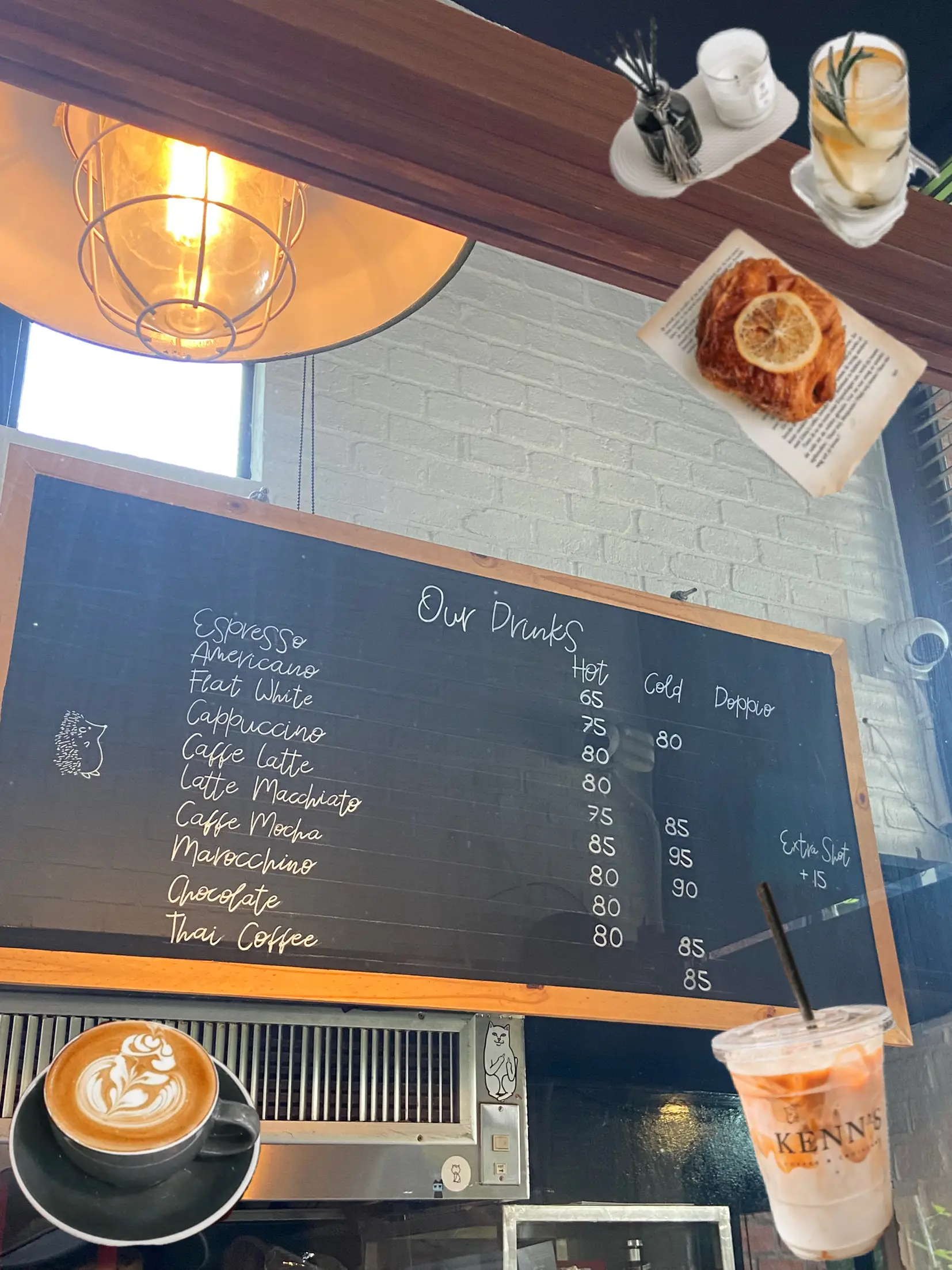 ช่องนนทรีย์นี่เอง นึกว่าปารีส KENN’s Coffee&Croissants 🥐☕️📸 | แกลเลอรี ...