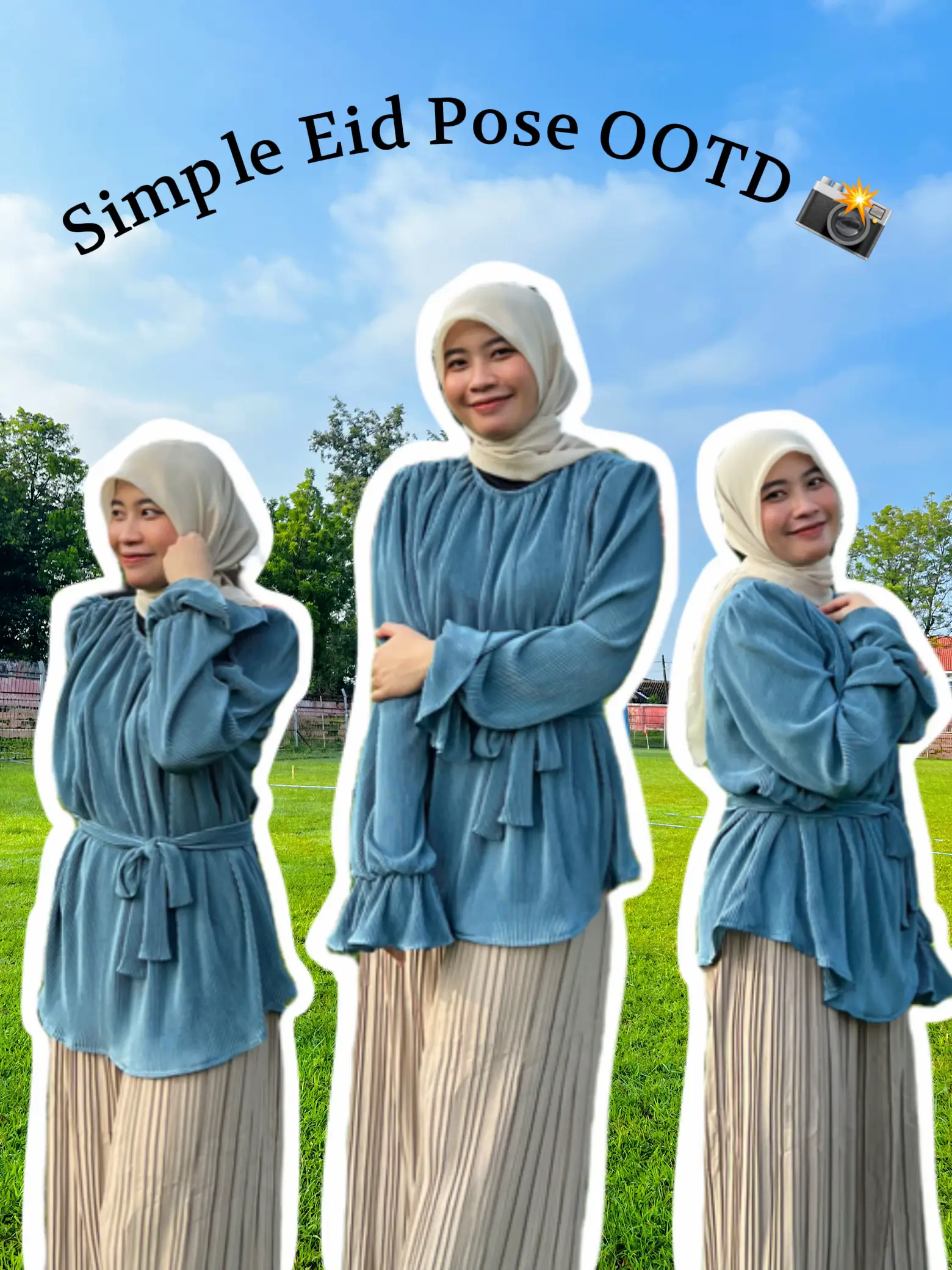 OOTD Hari Raya Idul Fitri | Galeri diposting oleh Sisil99 | Lemon8