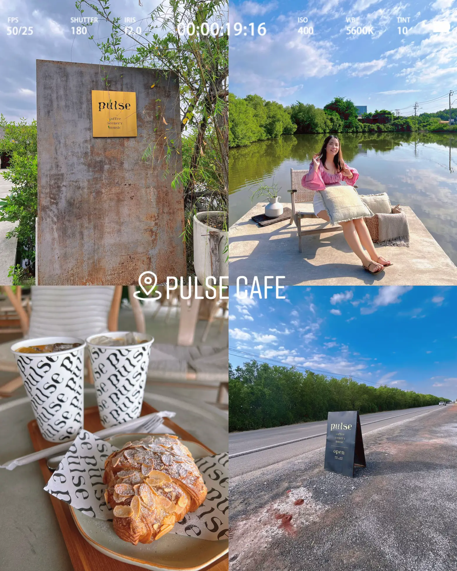 Cafe Hopping Ep.1 : Pulse Cafe คาเฟ่กลางน้ำสไตล์ cozy | แกลเลอรีที่โพสต์โดย aobbb.aab | Lemon8