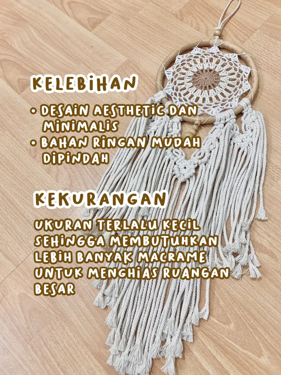 Style Your Room with Aesthetic Mini Macrame | แกลเลอรีที่โพสต์โดย Kiptia House | Lemon8