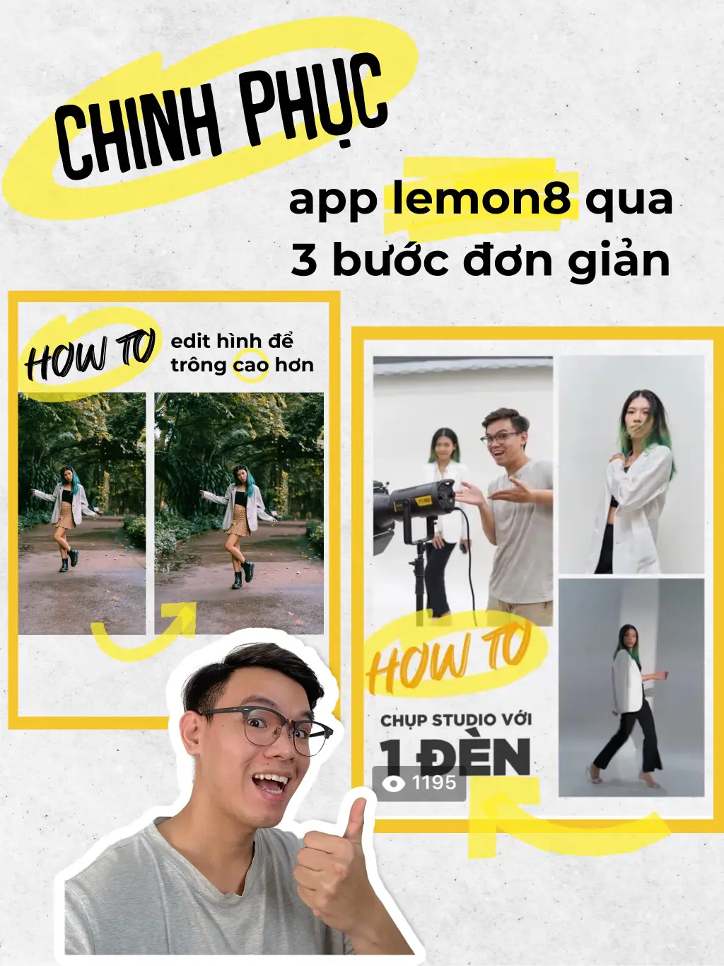 CHINH PHỤC APP LEMON8 QUA 3 BƯỚC ĐƠN GIẢN | Bộ sưu tập do Jay Tran đăng | Lemon8