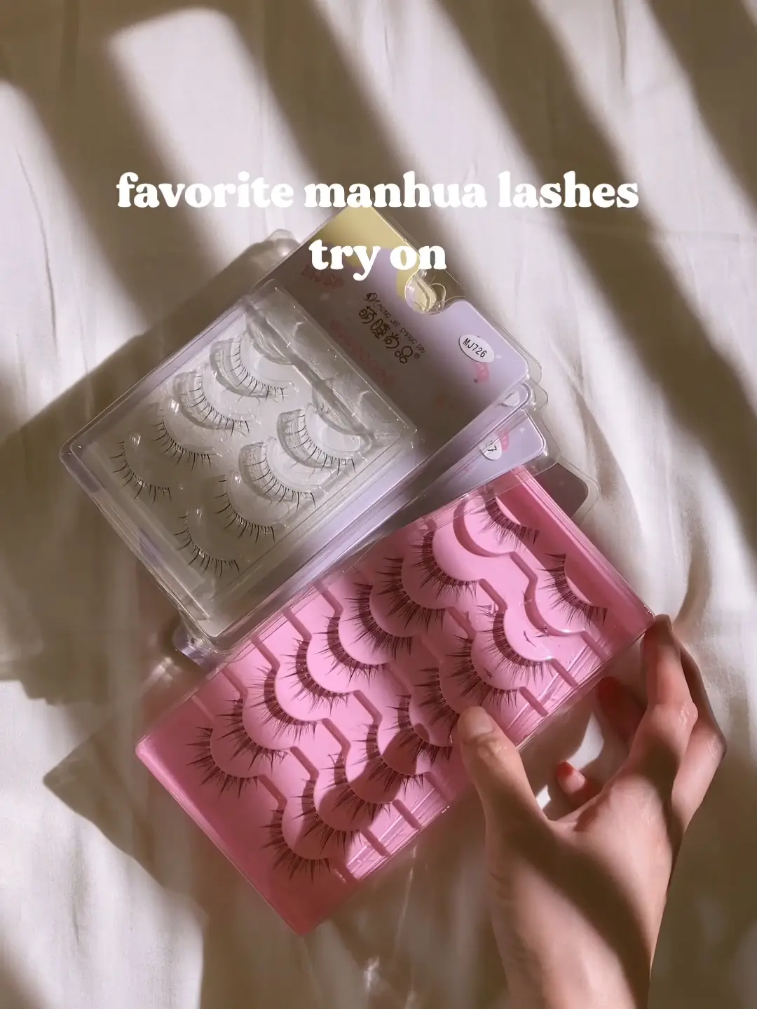 Favorite manhua lashes try-on 💜 | Video published by Rosemarie Yang ...