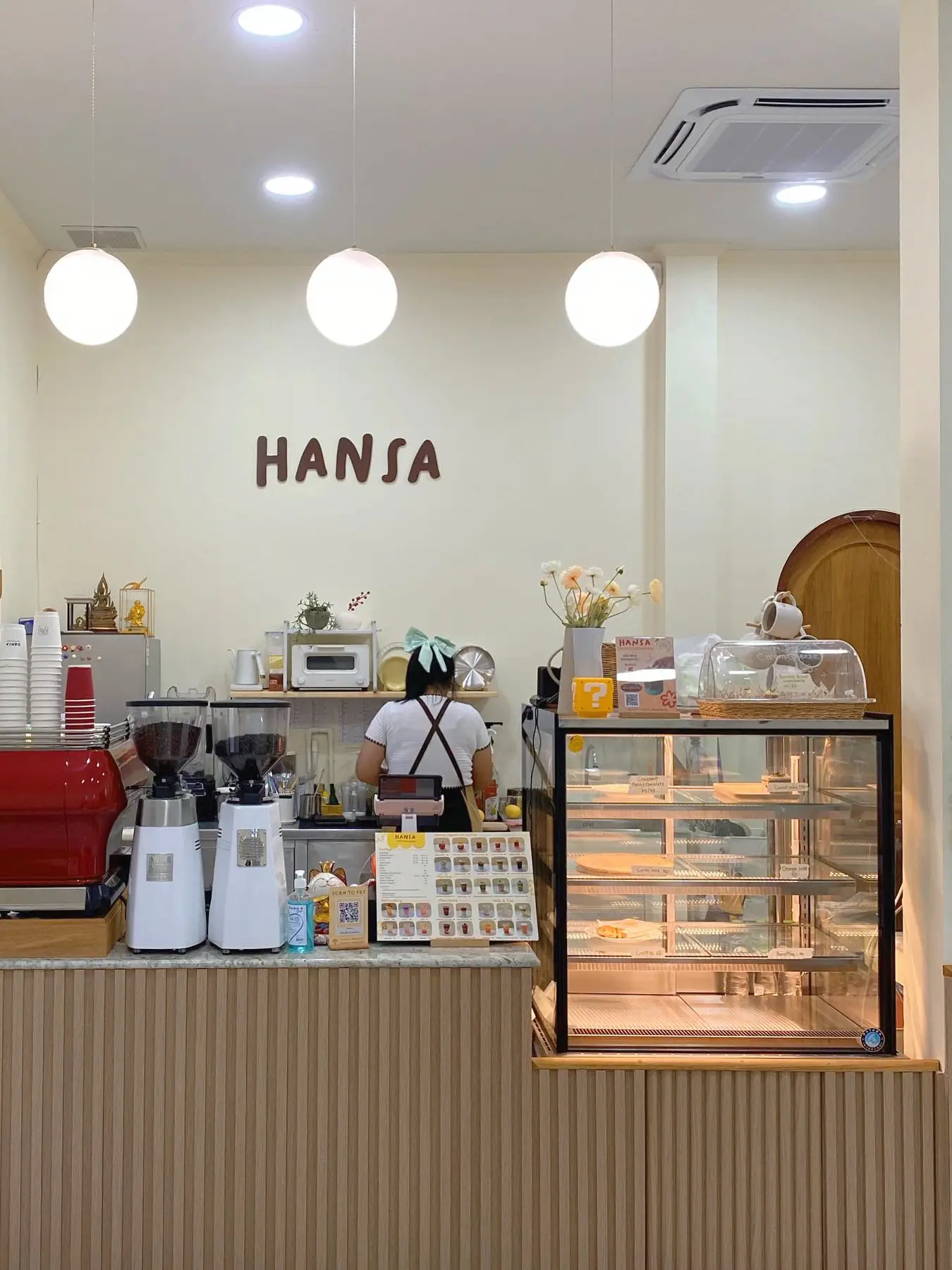 Hansa cafe.food.garden 🤍🍊🥯 | แกลเลอรีที่โพสต์โดย AÜM ( อั้ม )🤍 | Lemon8