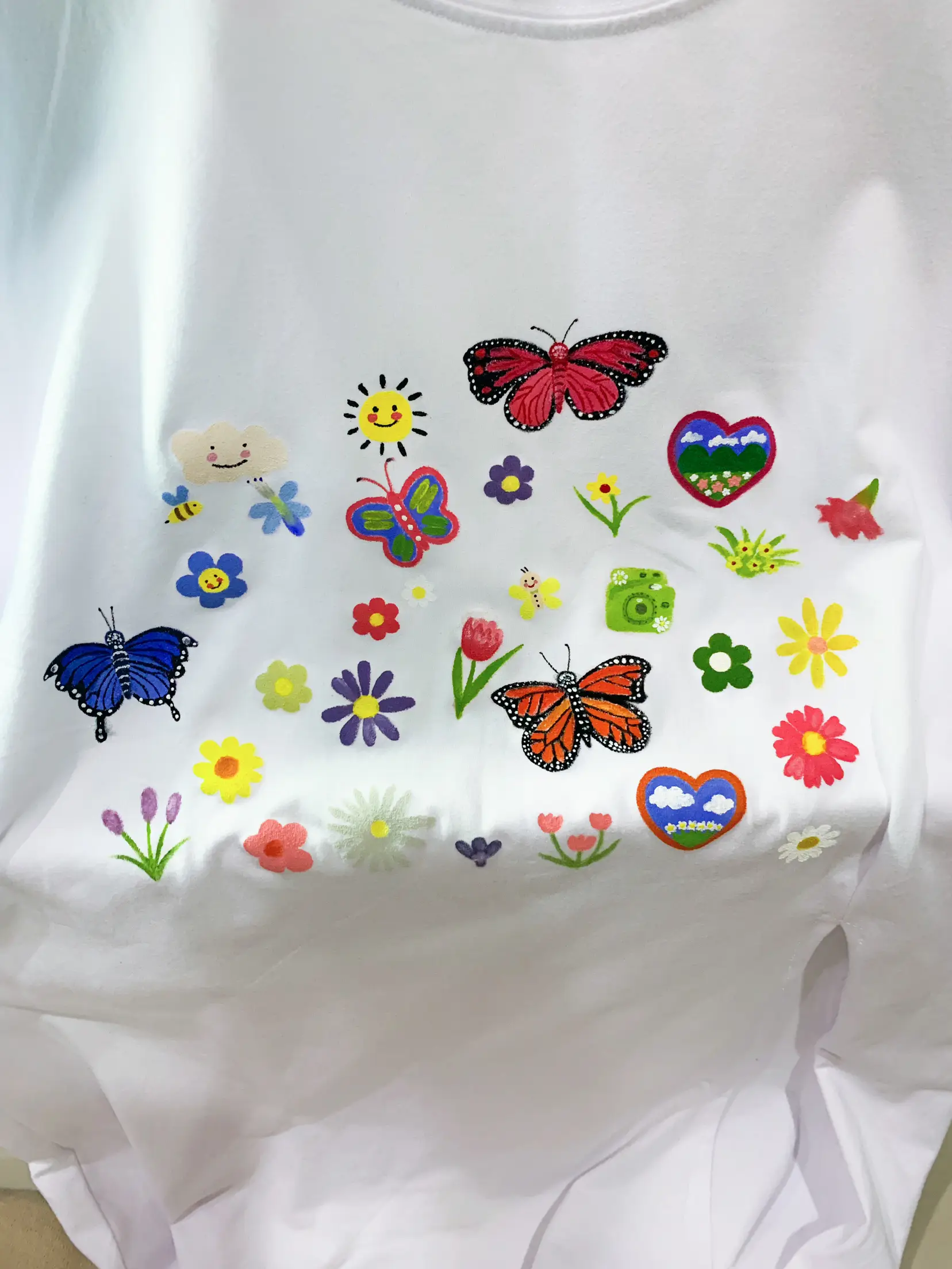 เพ้นท์เสื้อน่ารักๆใส่กัน | แกลเลอรีที่โพสต์โดย Kawkannit | Lemon8