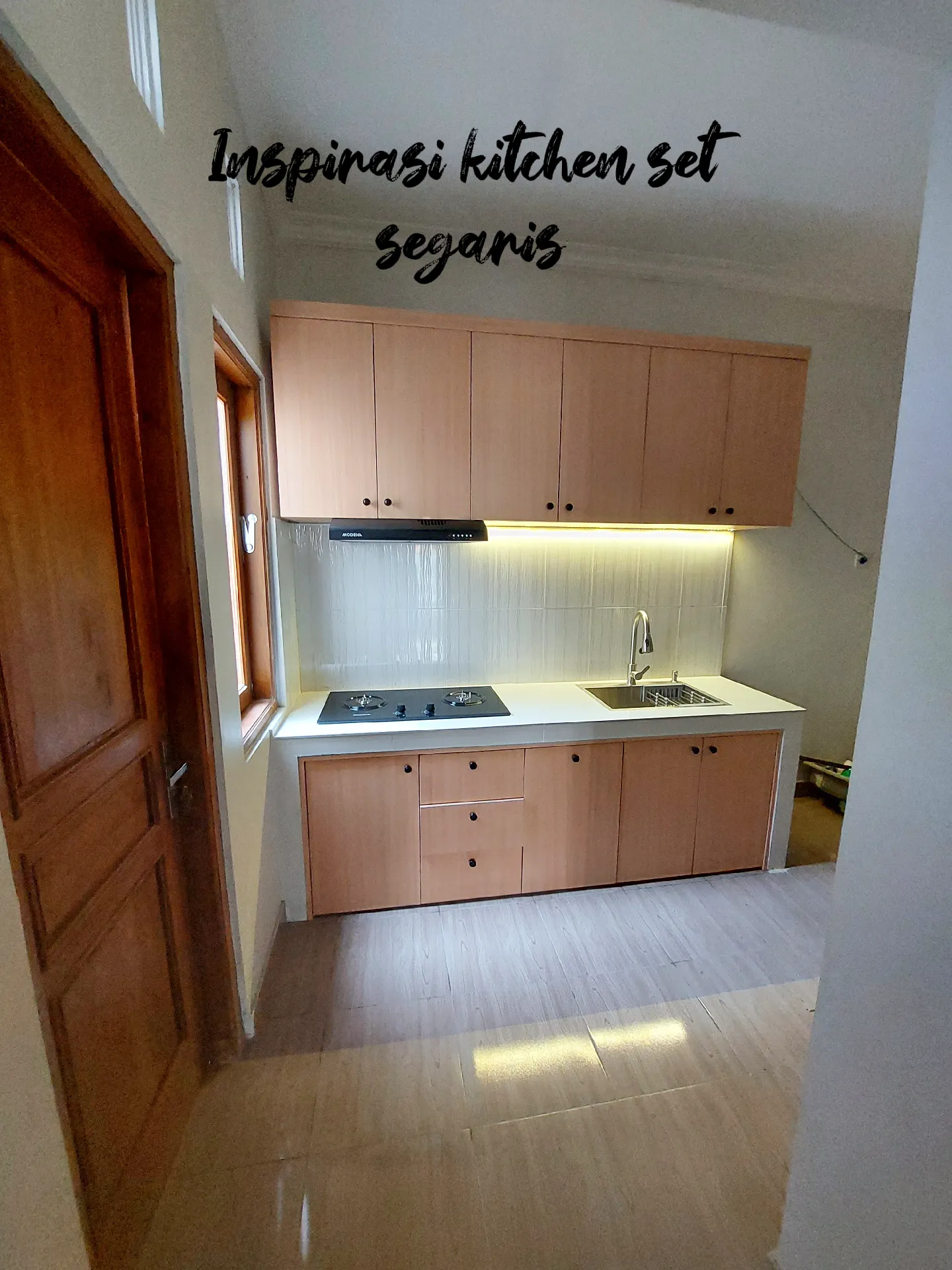 Inspirasi dapur dengan kitchen set segaris | Galeri diposting oleh ...