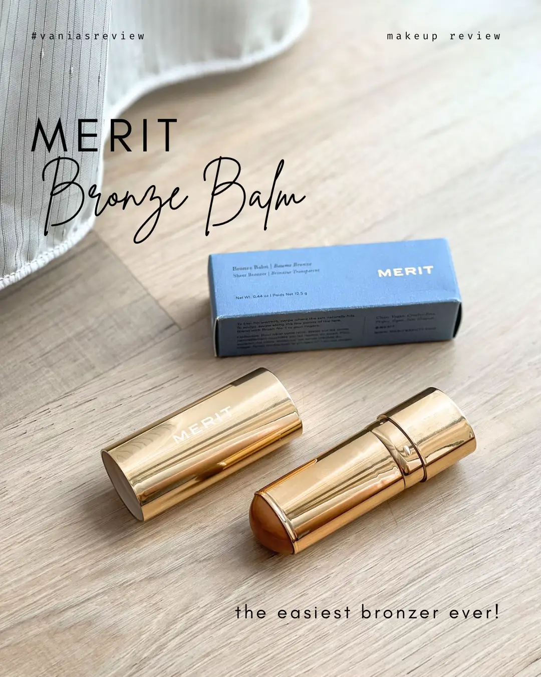 MERIT BRONZE BALM REVIEW | Clean Makeup Favorite! | Galeri diposting ...