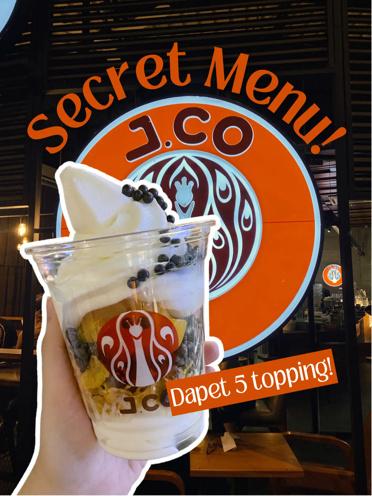 Secret menu di JCO🤫 harga 30rb an dapet 5 topping | Gallery posted by ...