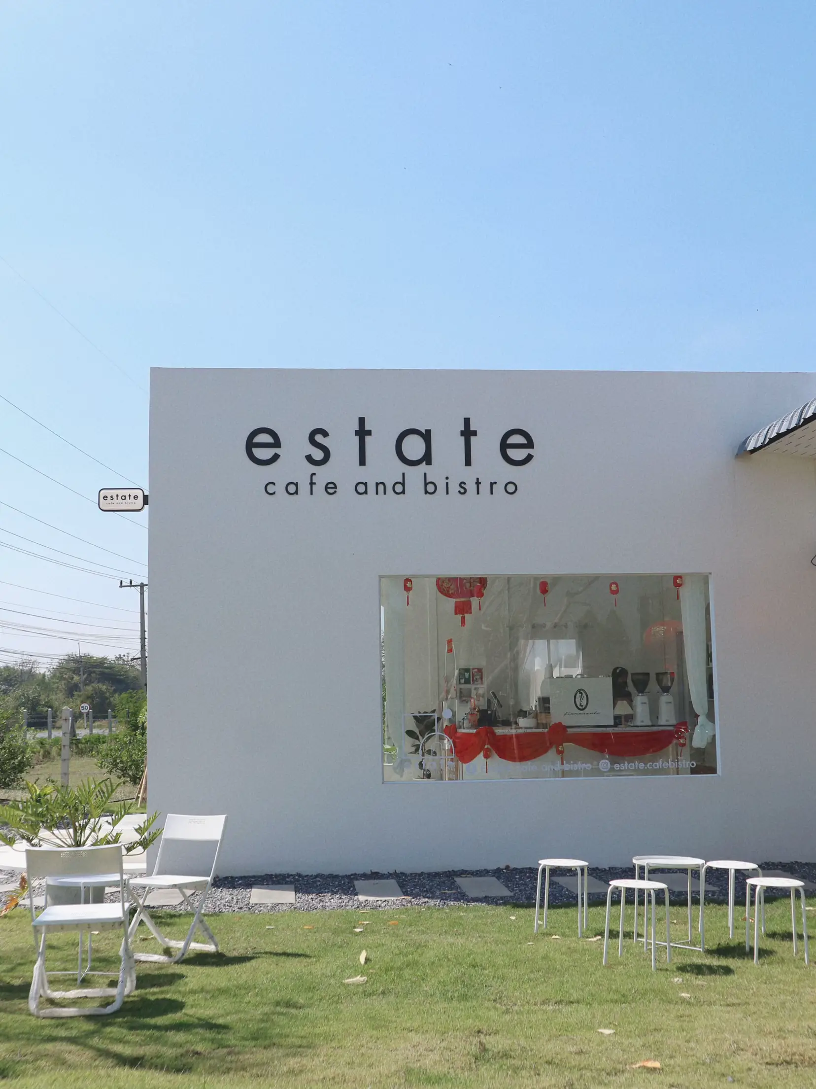 🍃💕 “ESTATE cafe and bistro” คาเฟ่มินิมอลเปิดใหม่ในลพบุรี | แกลเลอรีที่ ...