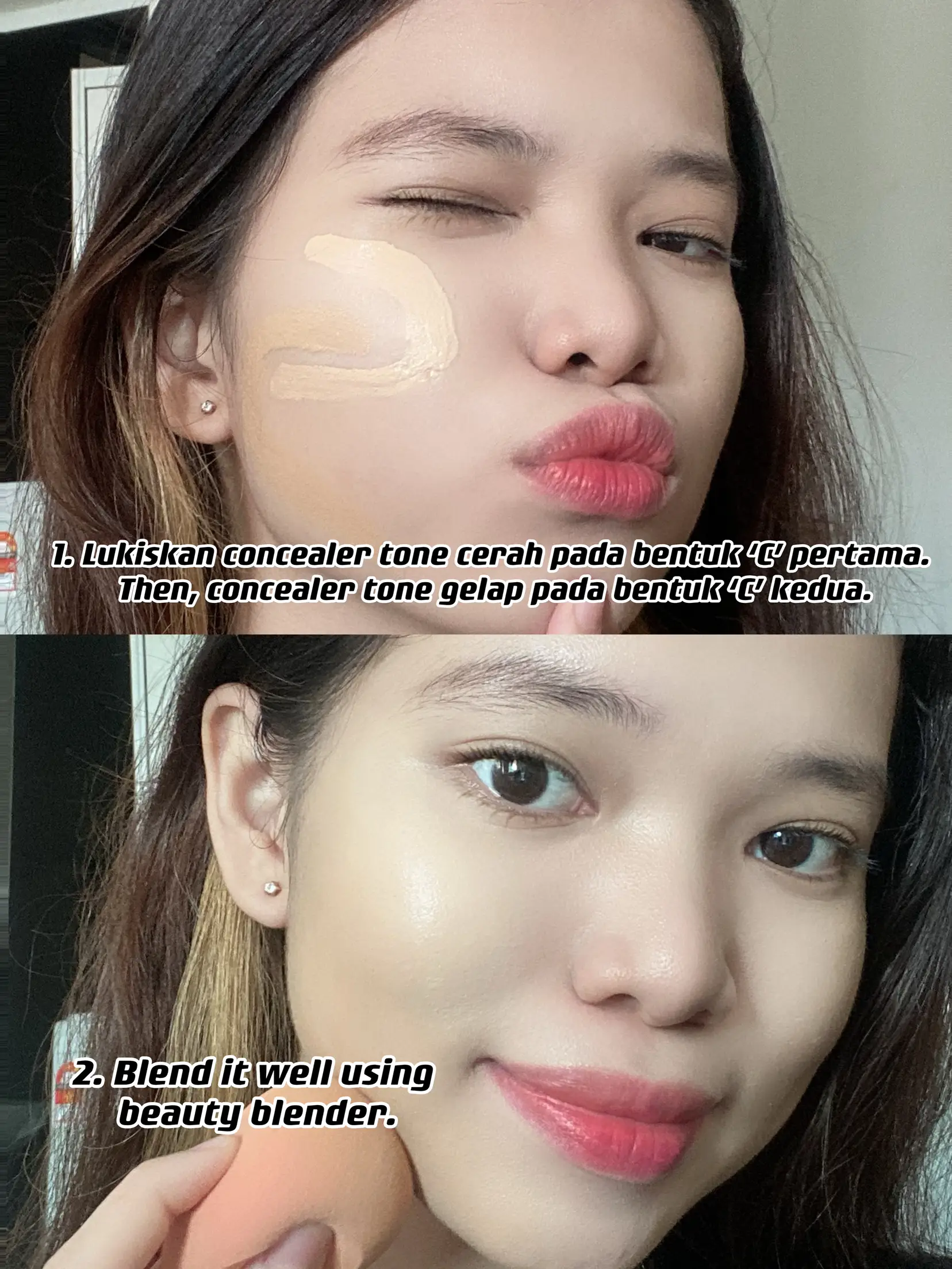 2C Contour Method Anti Gagal! | แกลเลอรีที่โพสต์โดย Fazreena | Lemon8